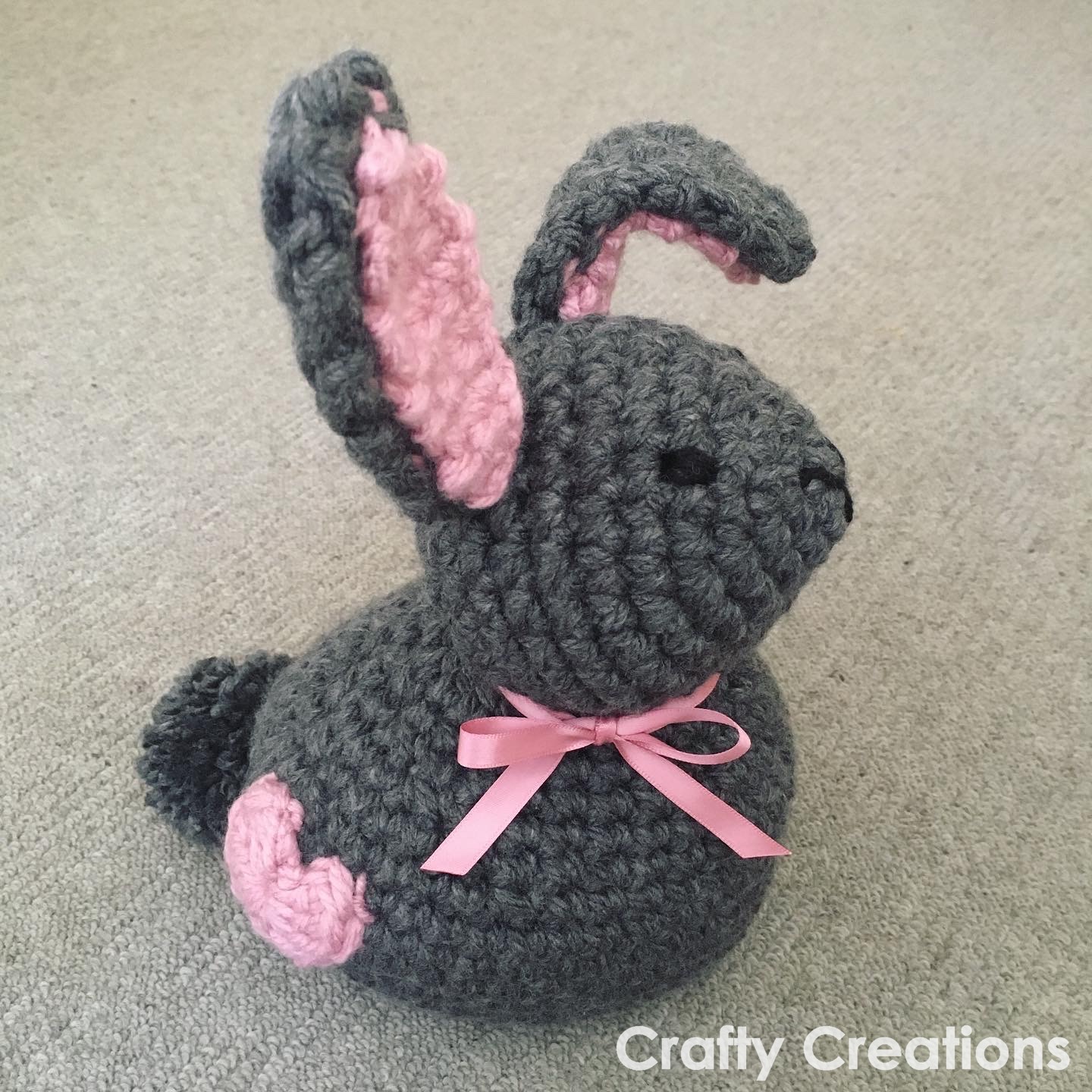 Bunny Doorstop Crochet Pattern - Inspire Uplift