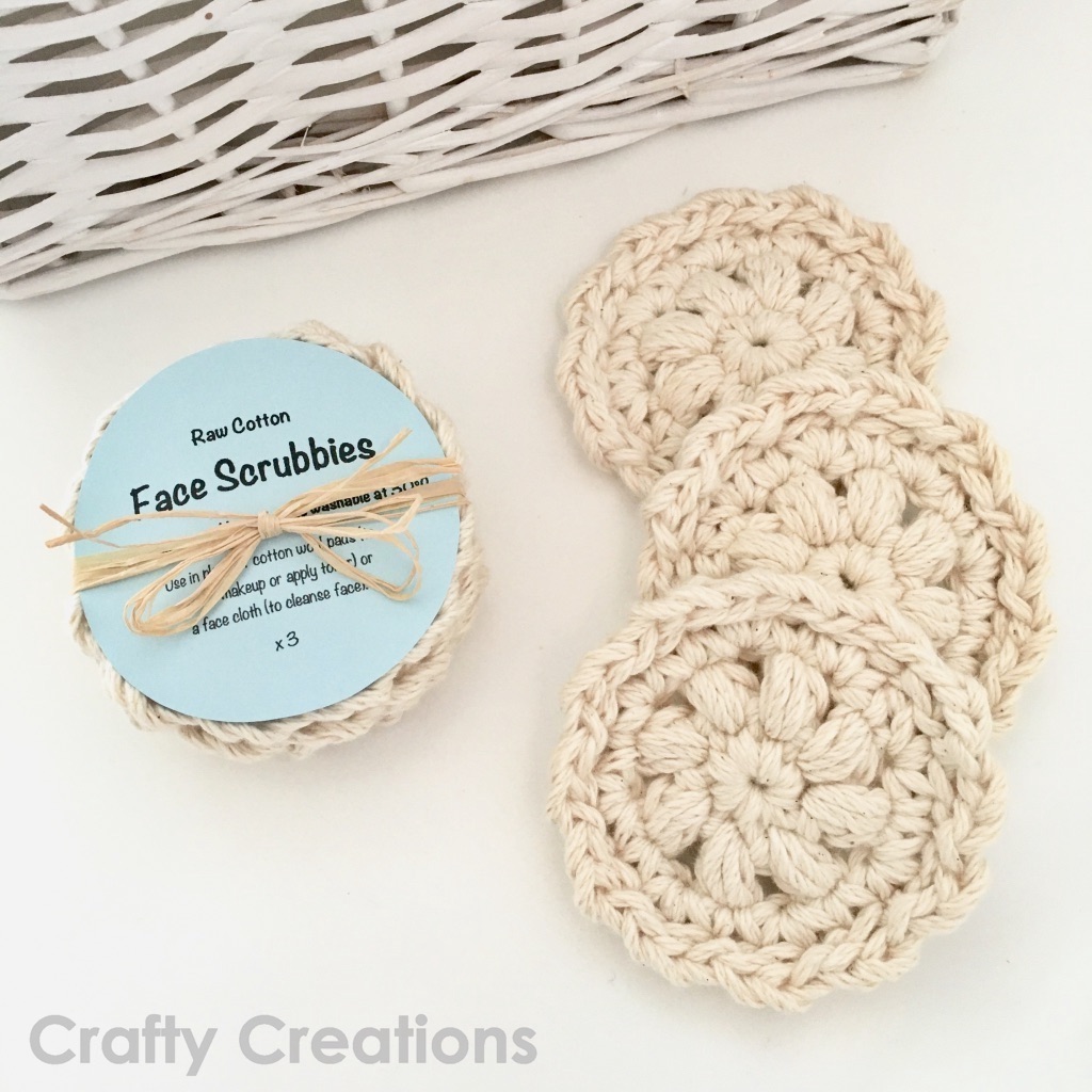 Round Face Scrubby Crochet Pattern | Inspire Uplift