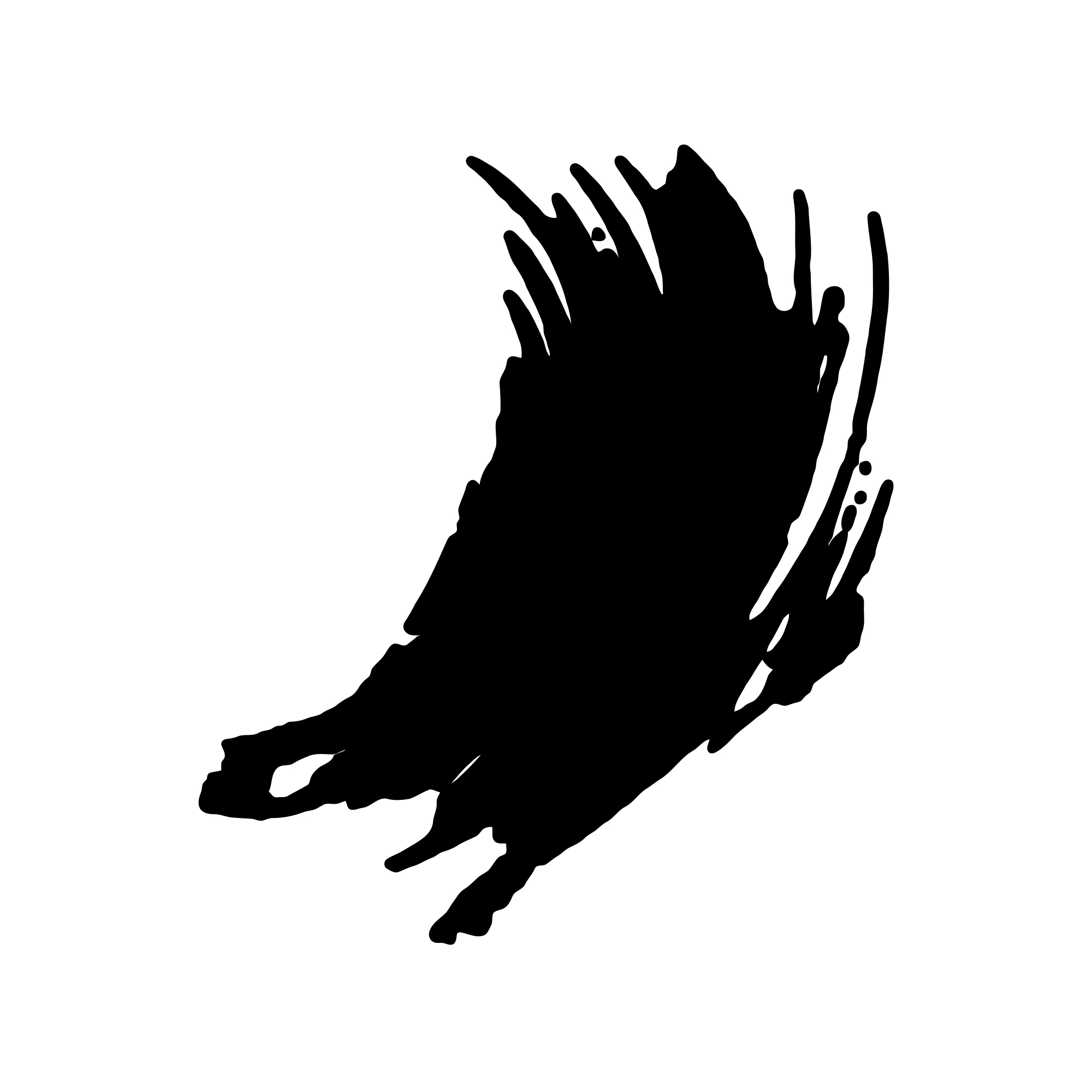 Paint brush stroke svg, hand drawn, brush stroke svg png - Inspire Uplift