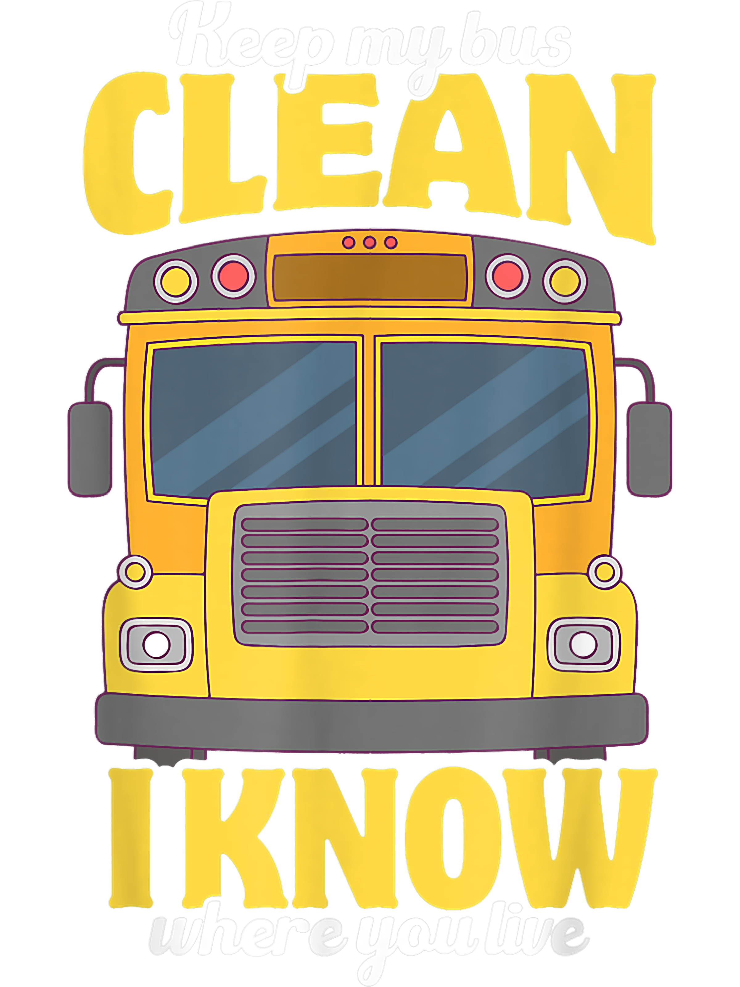 Funny School Bus Driver Welcome Back To School Busman | Inspire Uplift