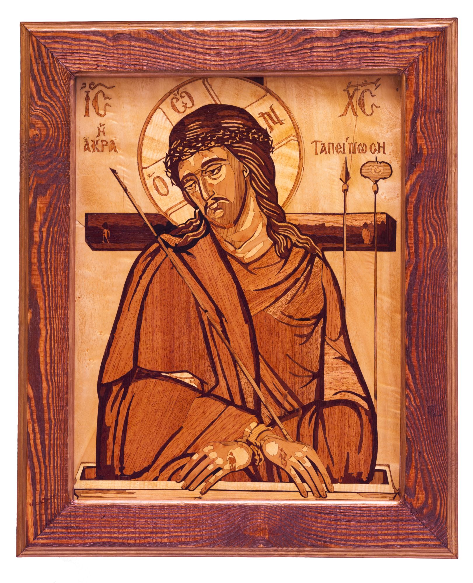Jesus Christ Savior on Cross Greec Orthodox Byzantine Christ | Inspire ...