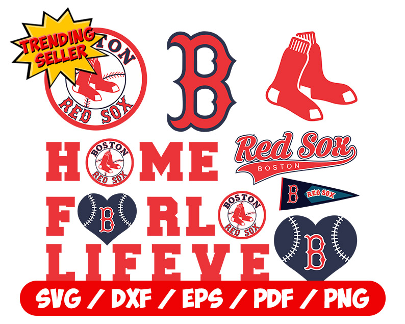 Boston Red Sox Baseball Team Svg, Boston Red Sox Svg, Svg Sp | Inspire ...