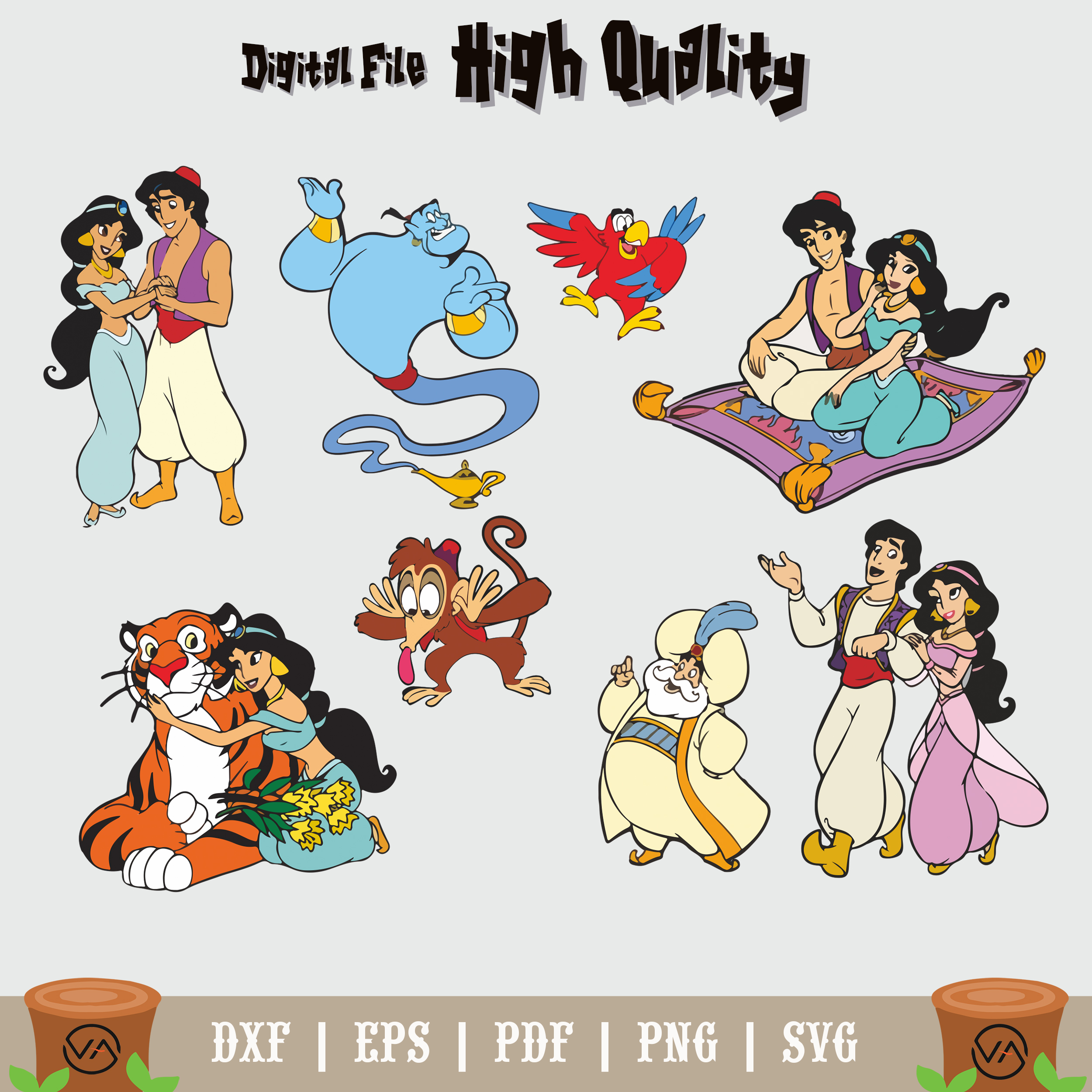 Aladdin Svg Images | Aladdin Svg Free – ICFW