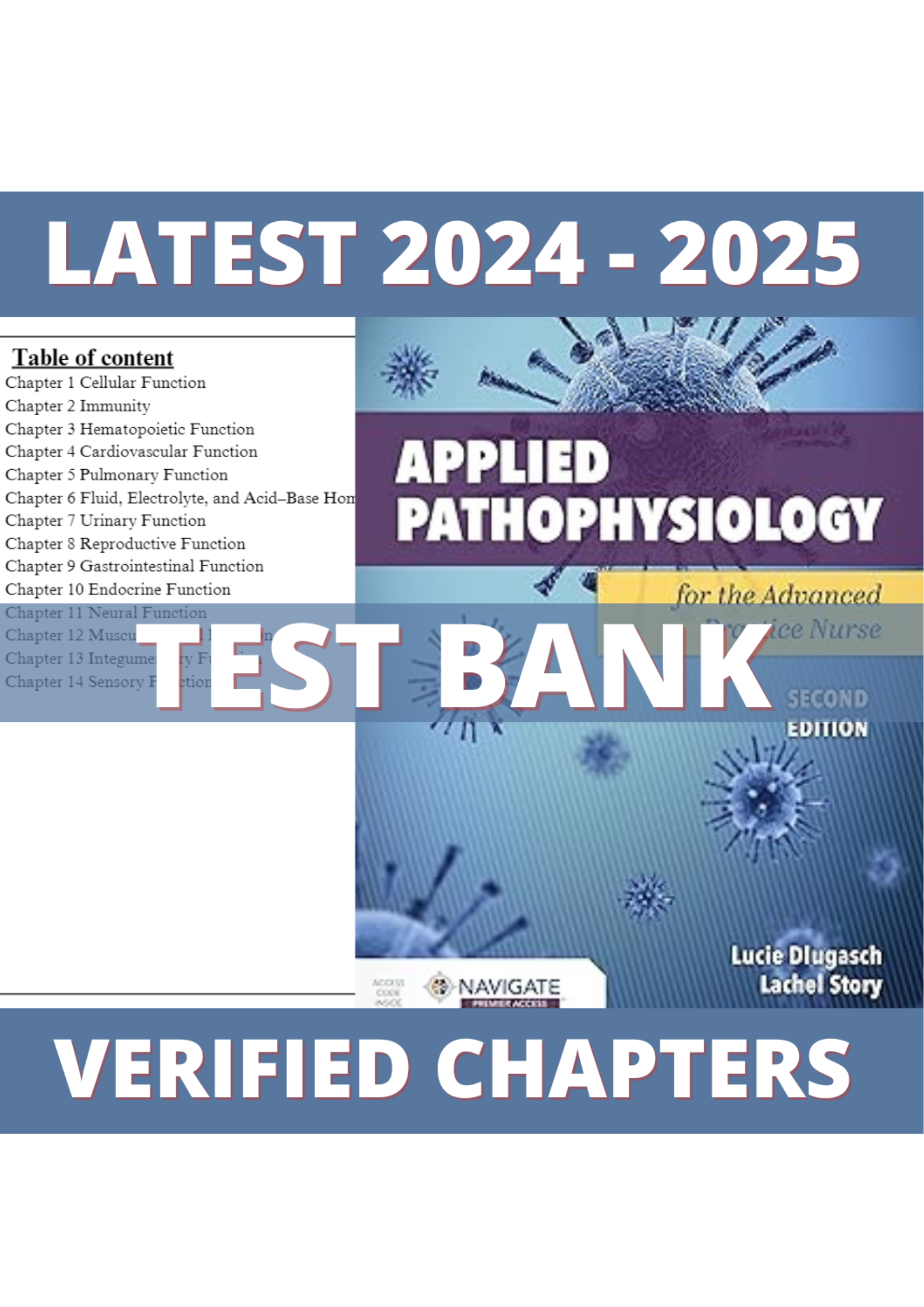 Test Bank - Applied Pathophysiology for the Advanced Practic | Inspire ...