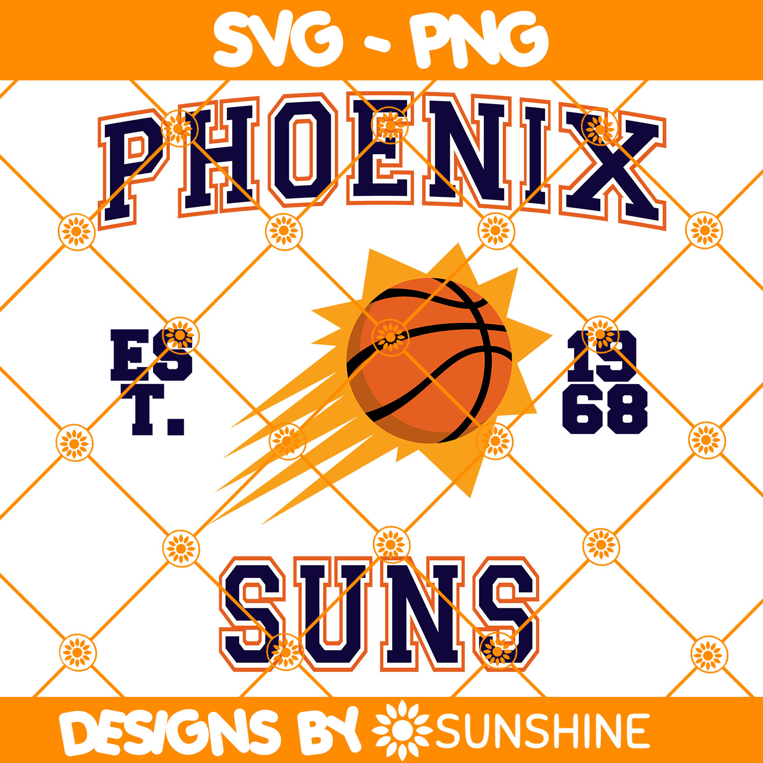 phoenix suns svg - Inspire Uplift
