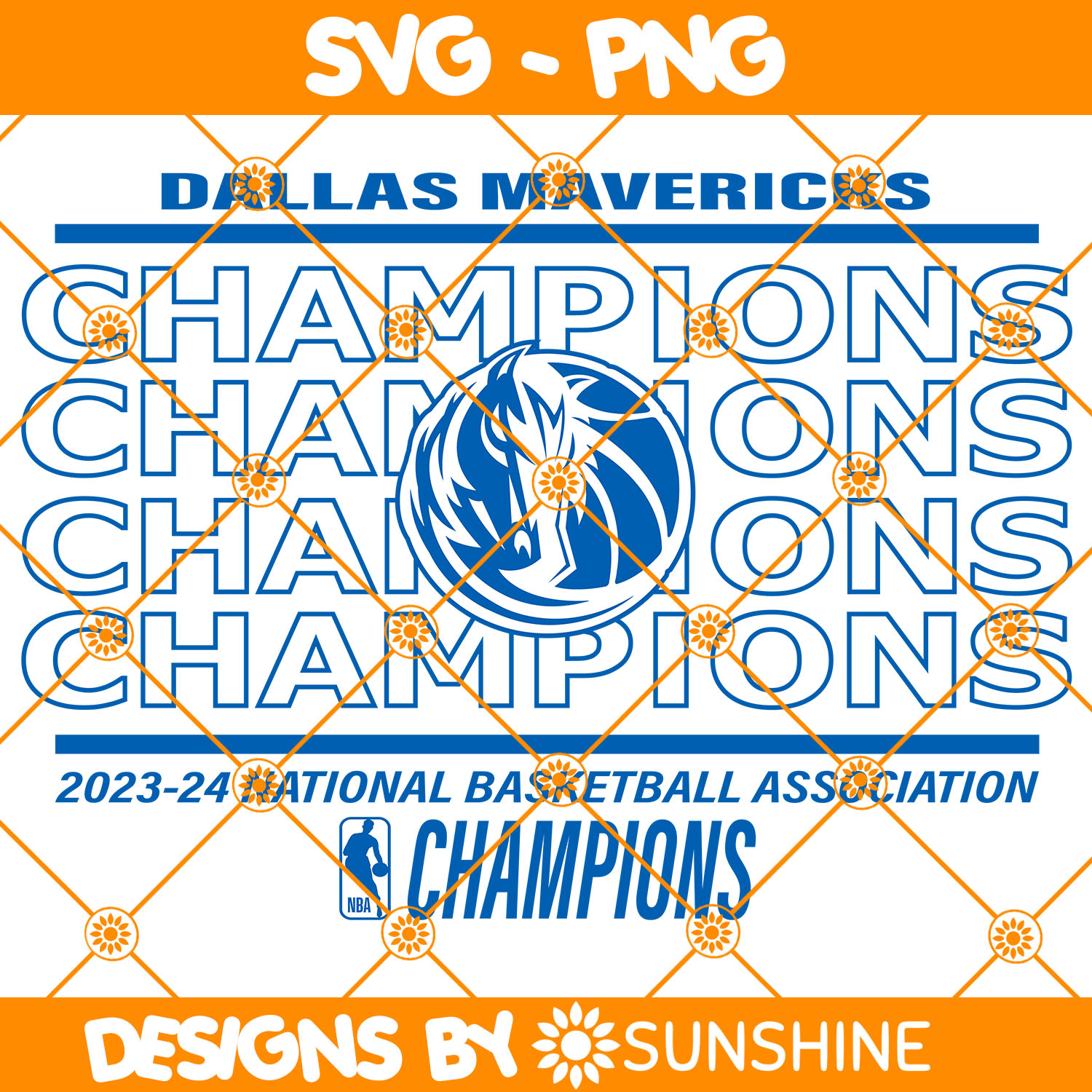 Dallas Mavericks 2024 NBA Champions Svg, Dallas Mavericks Sv | Inspire ...
