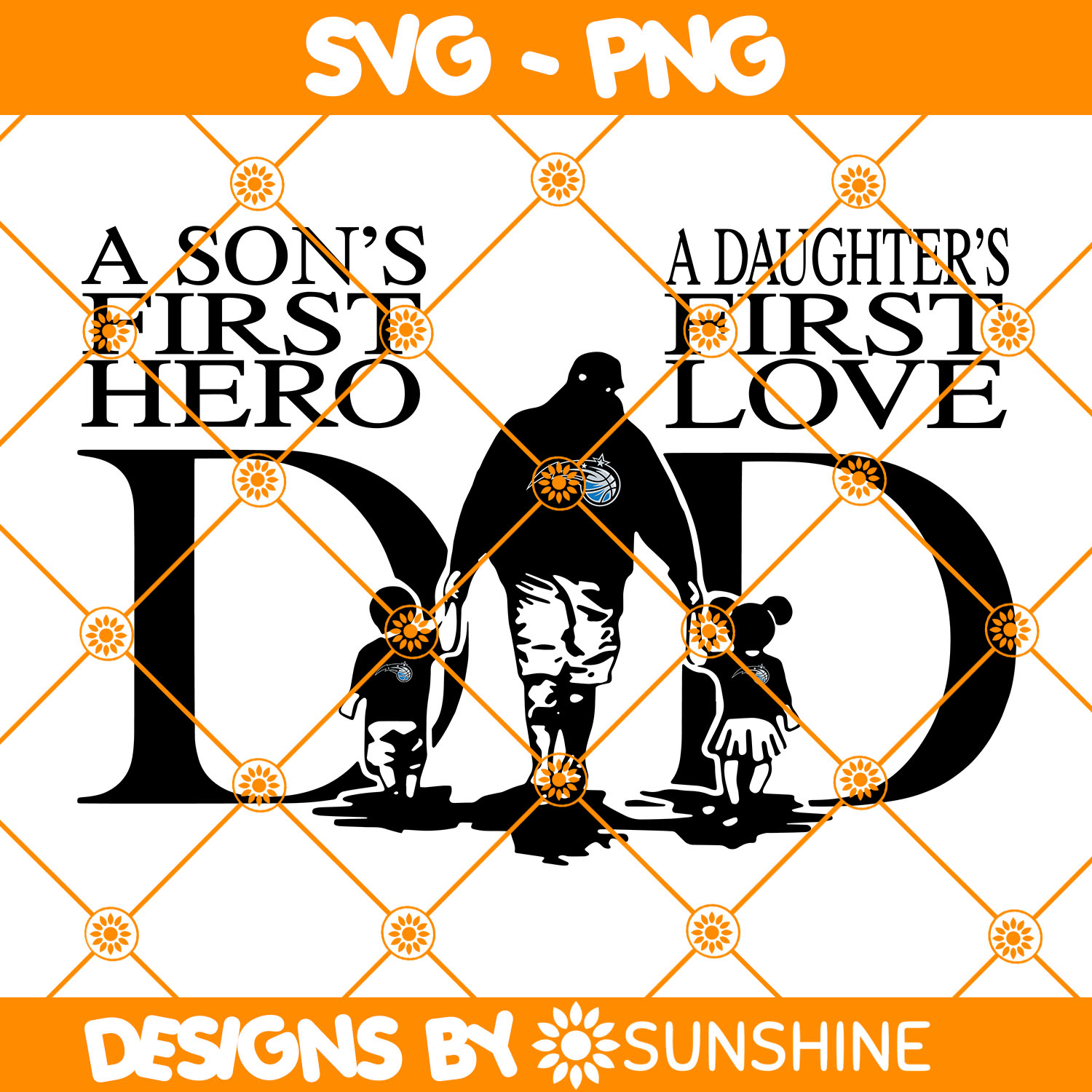 Orlando Magic Dad A Son First Hero Svg, Orlando Magic Svg, d - Inspire ...