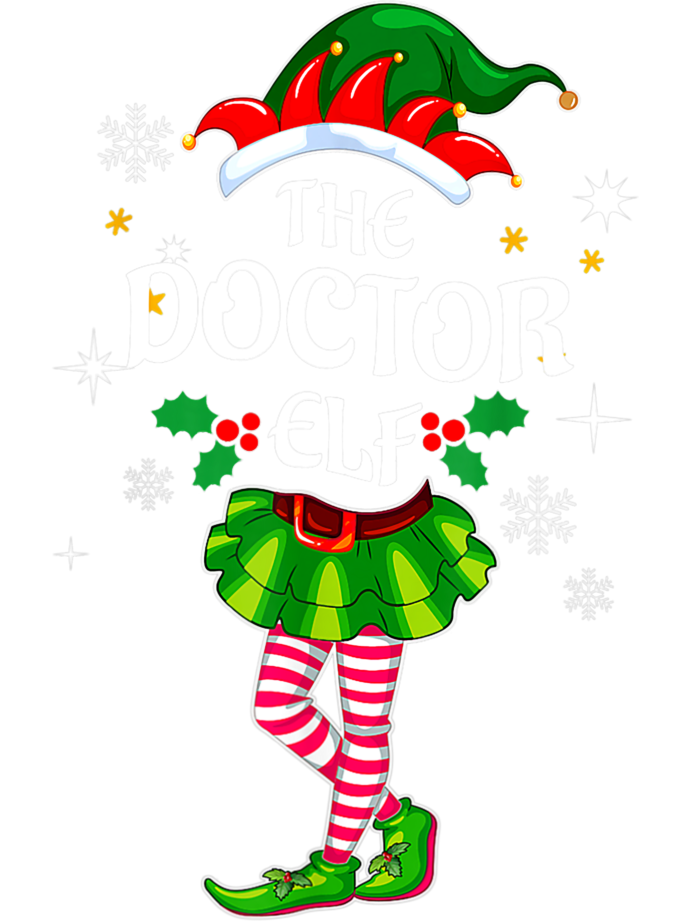 Im The Doctor Elf Cute Family Christmas Matching | Inspire Uplift