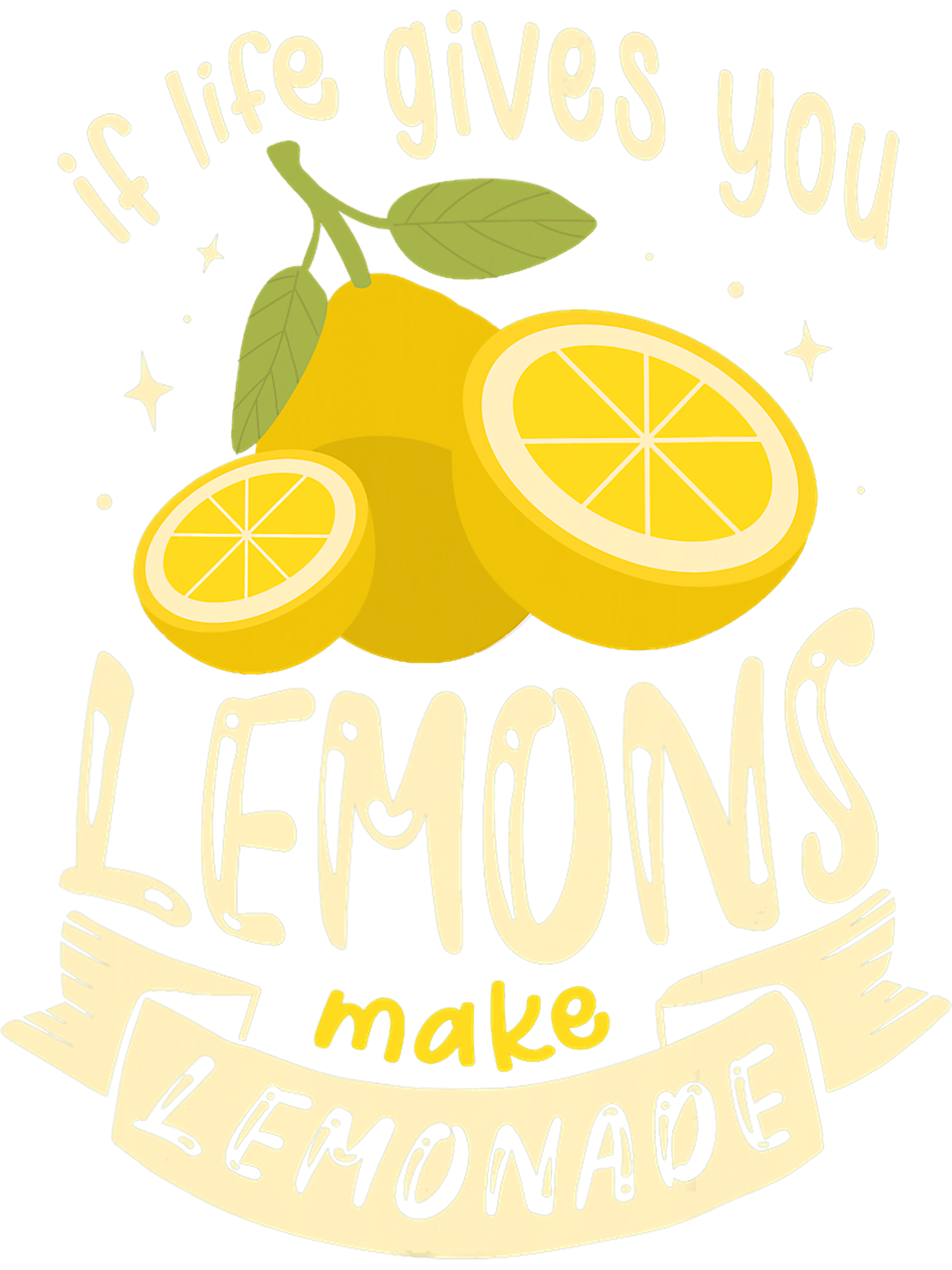 If lives gives you lemons make lemonade Lemon Fan Lemonade | Inspire Uplift