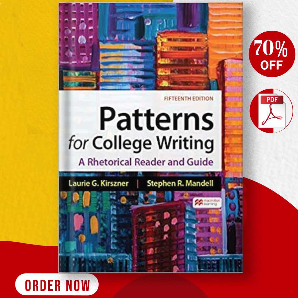 Patterns for College Writing A Rhetorical Reader and Guide | Inspire Uplift