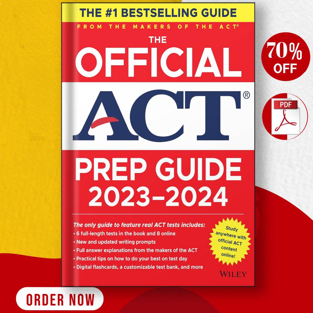 ACT The Official ACT Prep Guide 2023 2024, (Book Online Cour | Inspire Uplift