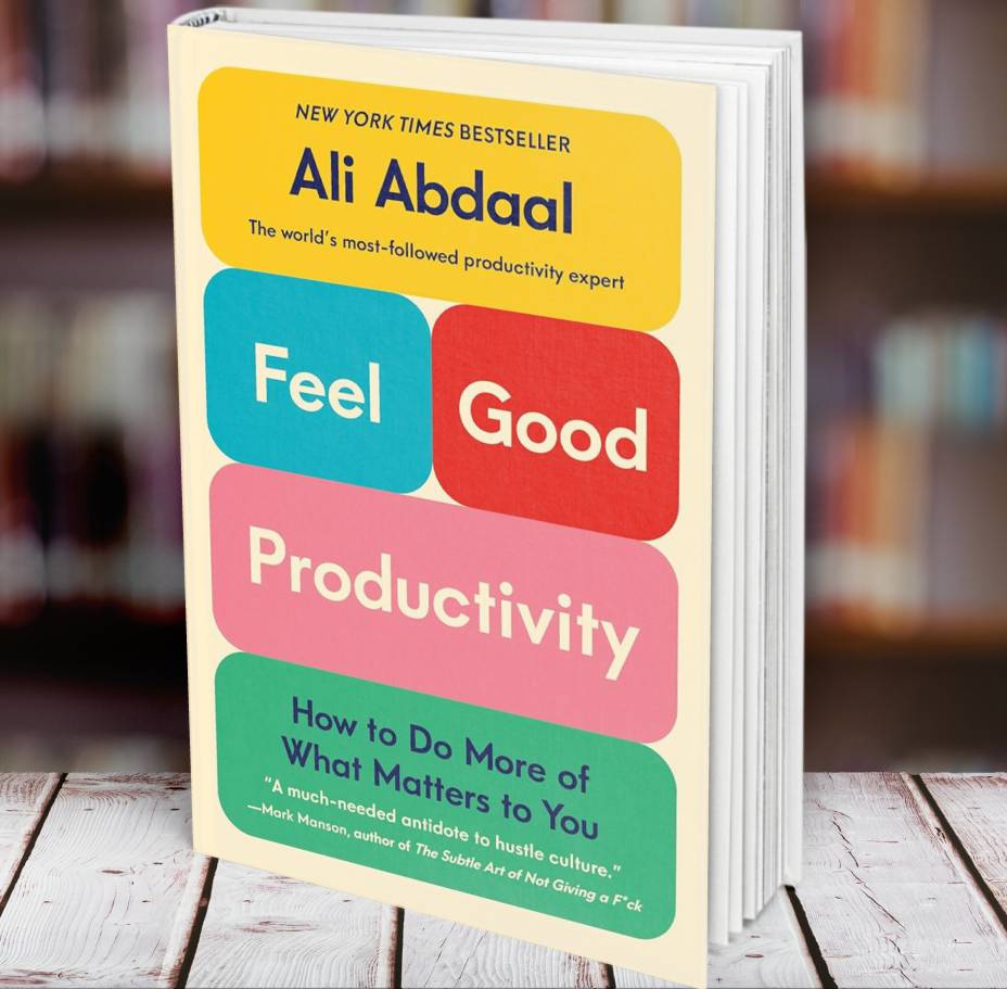Ali Abdaal Feel Good Productivity How to Do More of What Mat | Inspire ...