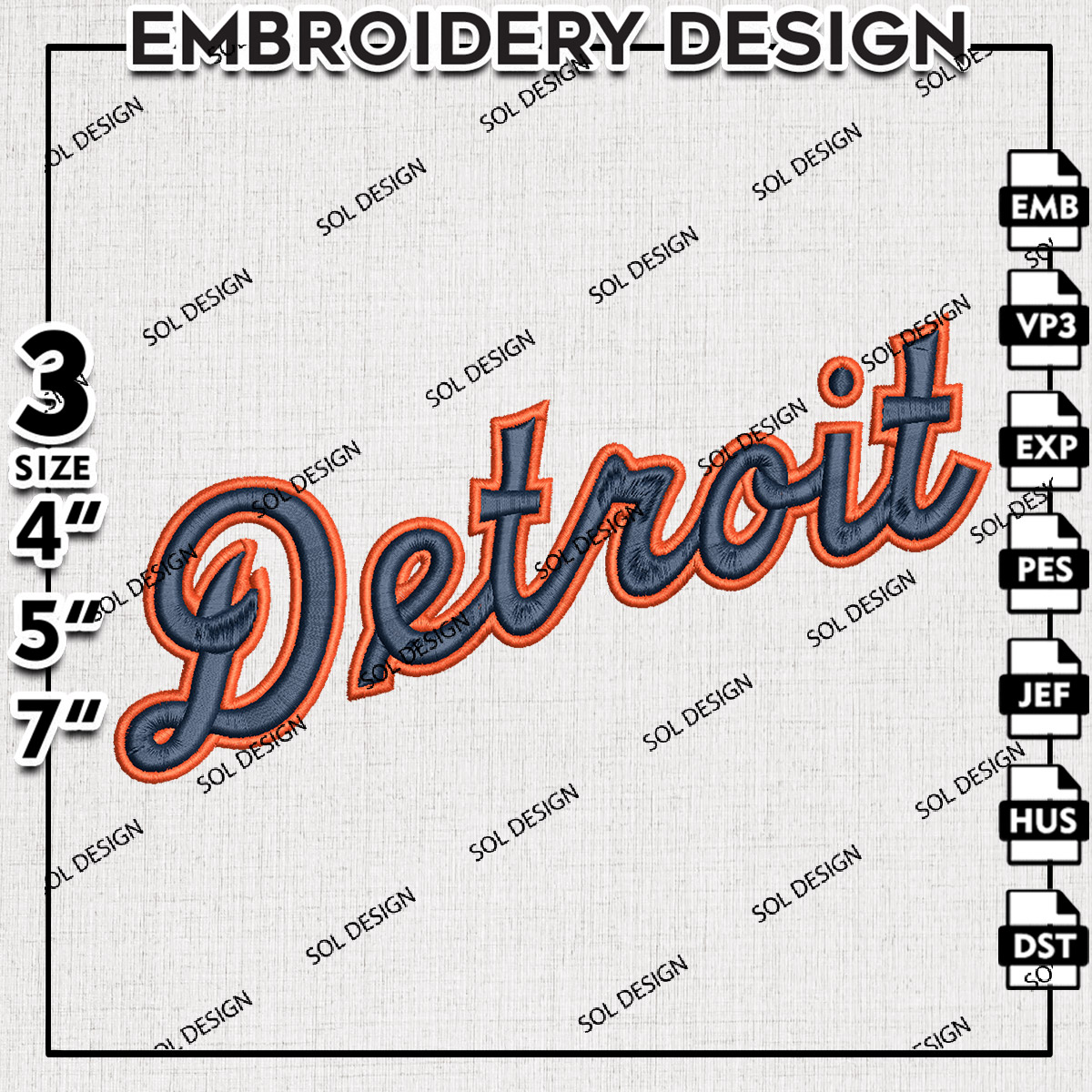 MLB Detroit Tigers Embroidery Design, MLB Embroidery, MLB De | Inspire ...
