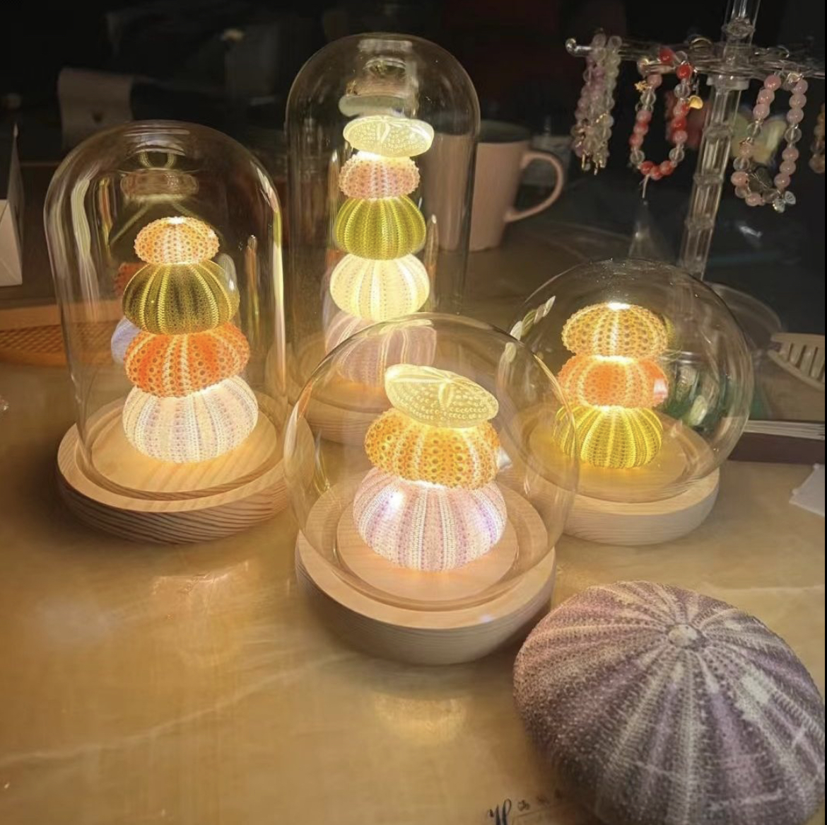 DIY Handmade Light Sea Urchin Lamp | Inspire Uplift