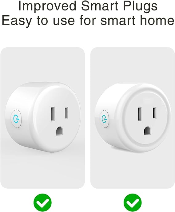 Mini Smart Plug, WiFi Outlet Socket Works with Alexa and Goo | Inspire ...