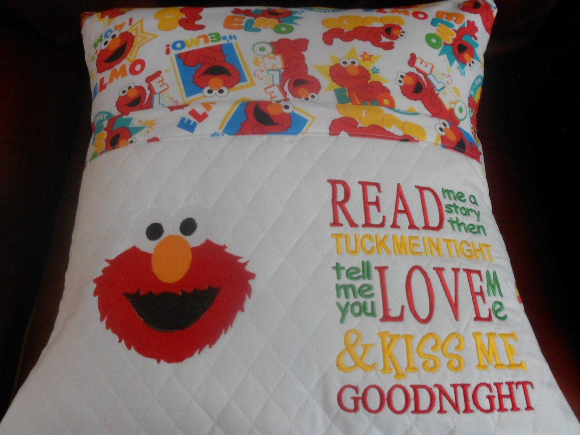 Reading Pillow Embroidery Designs | Inspire Uplift