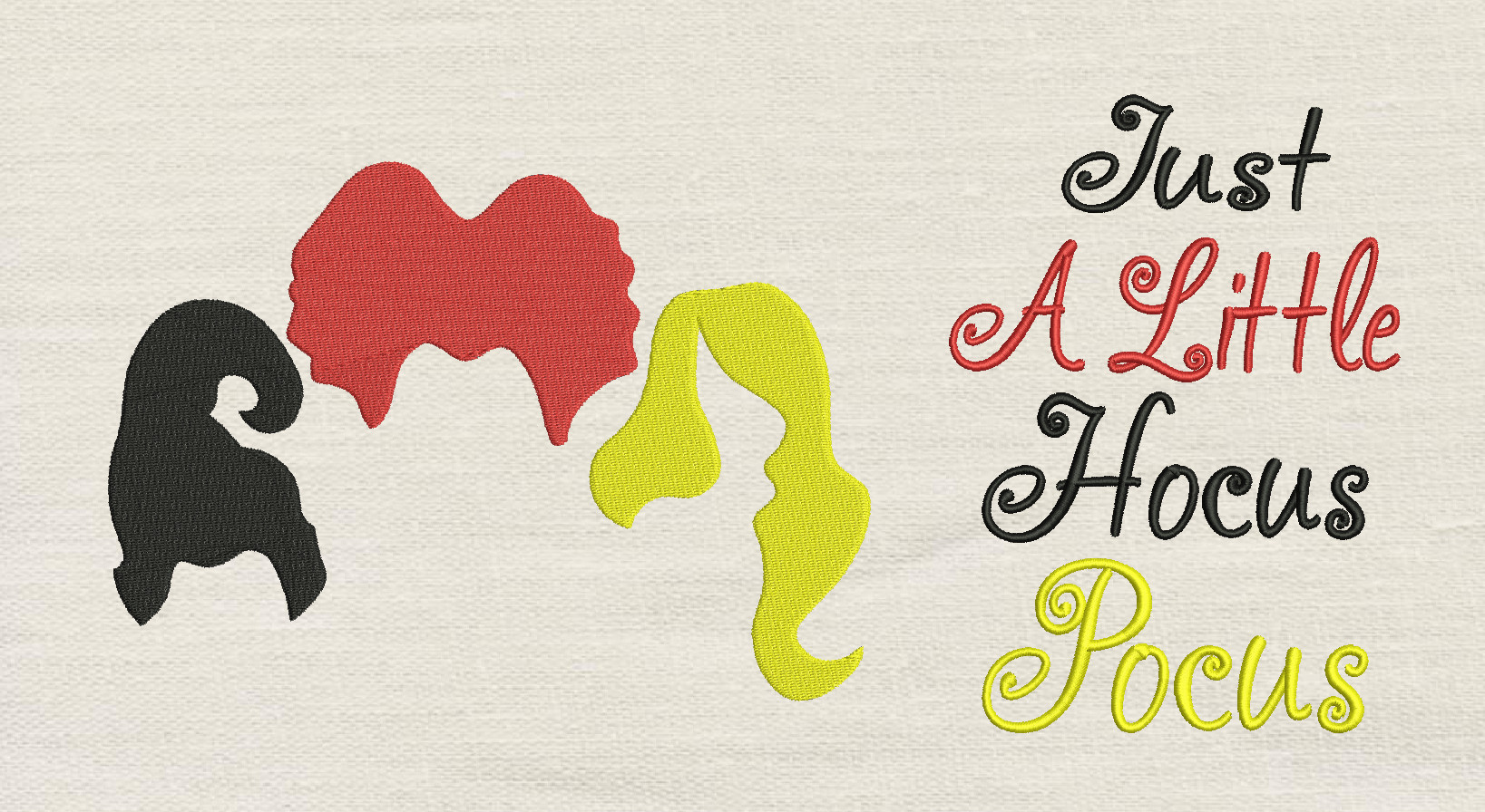 Hocus Pocus with Just A Little Hocus Pocus 2 designs reading | Inspire ...