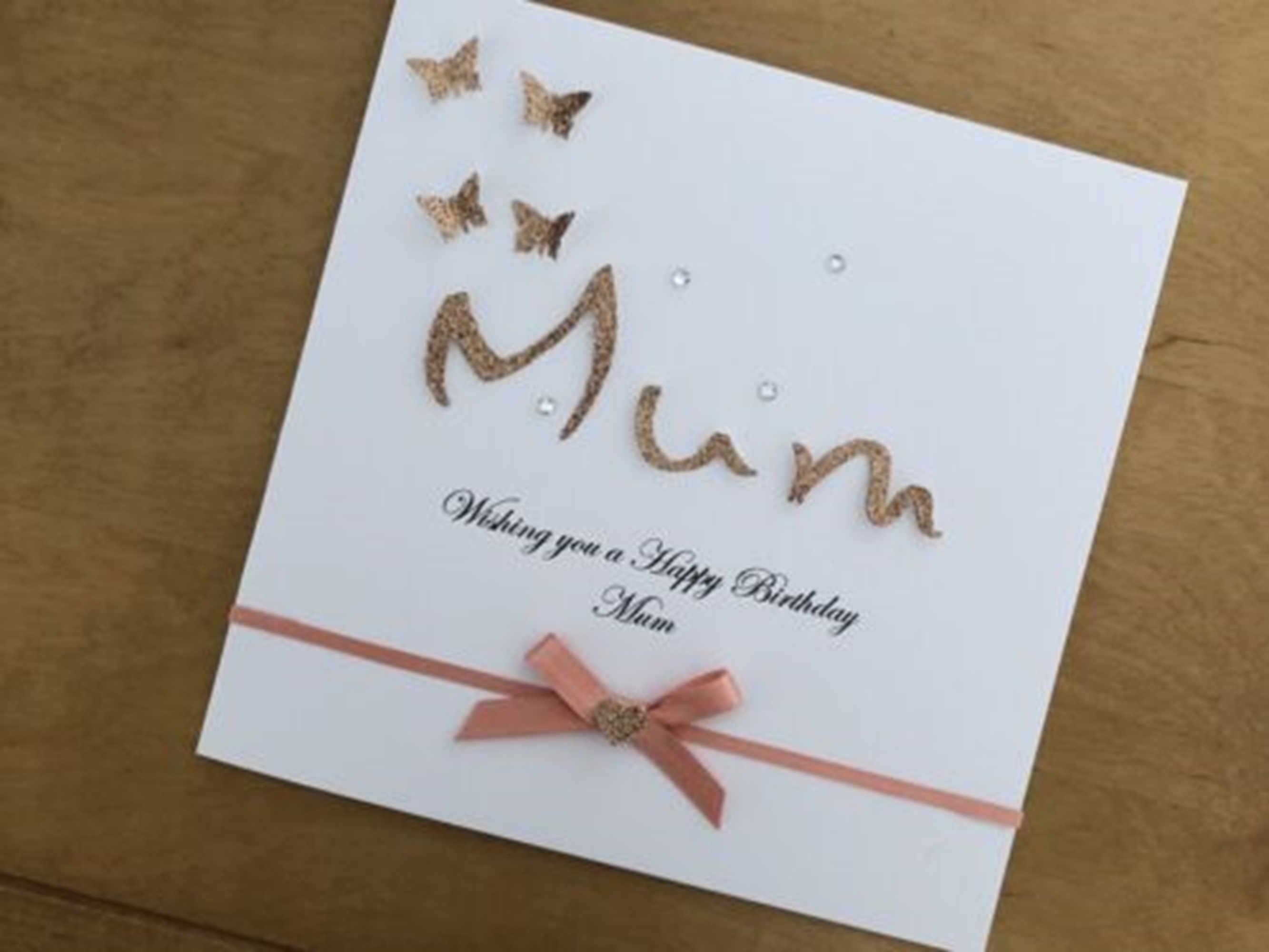Personalised Handmade Birthday Card - MUM | Inspire Uplift