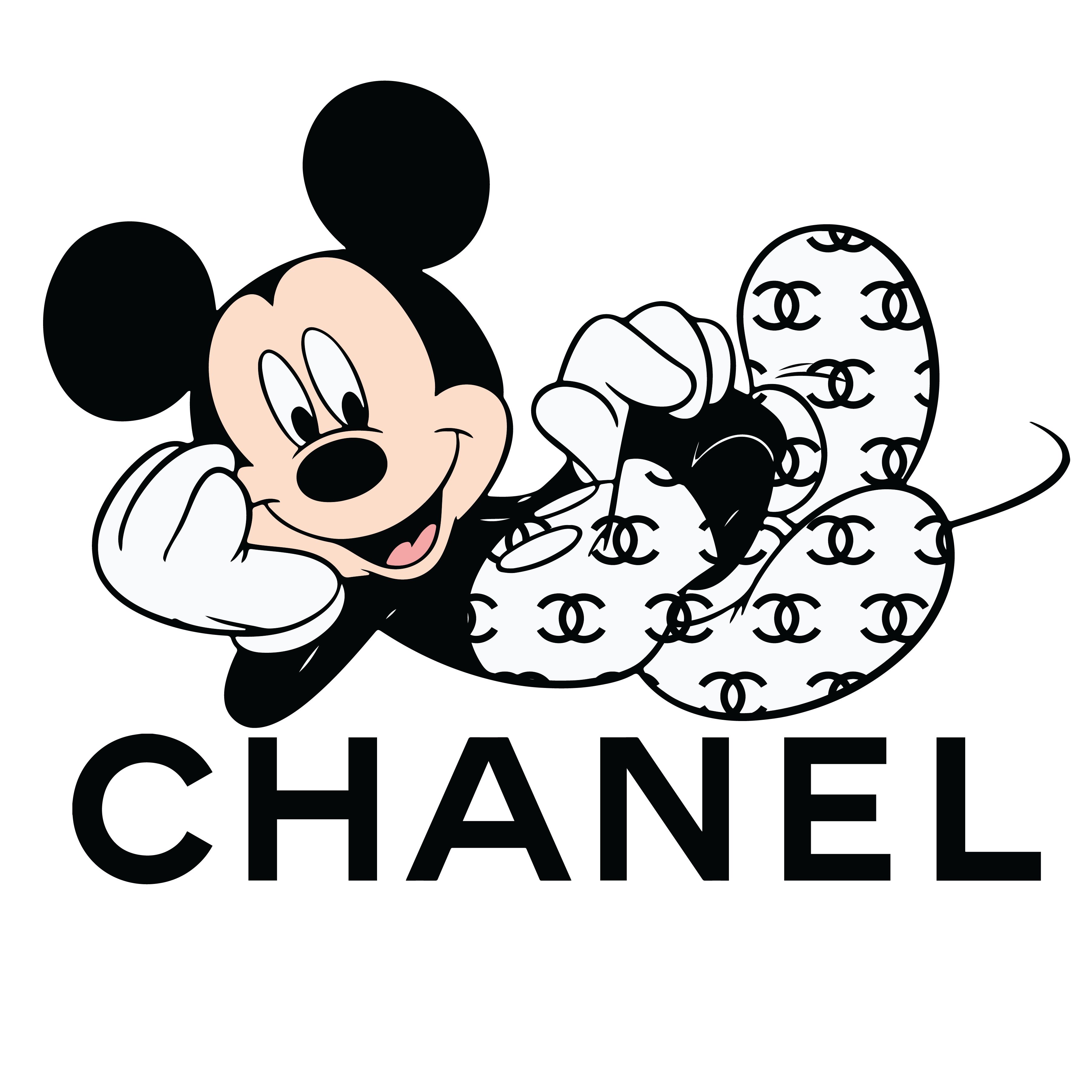 Chanel Mickey disney Fashion Svg, Mickey Chanel Logo Svg, Ch - Inspire ...