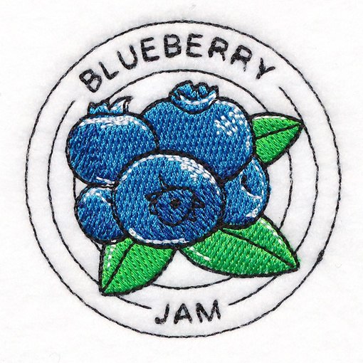 Blueberry : Embroidery Design, Haddonfield EST Embroidery De | Inspire ...