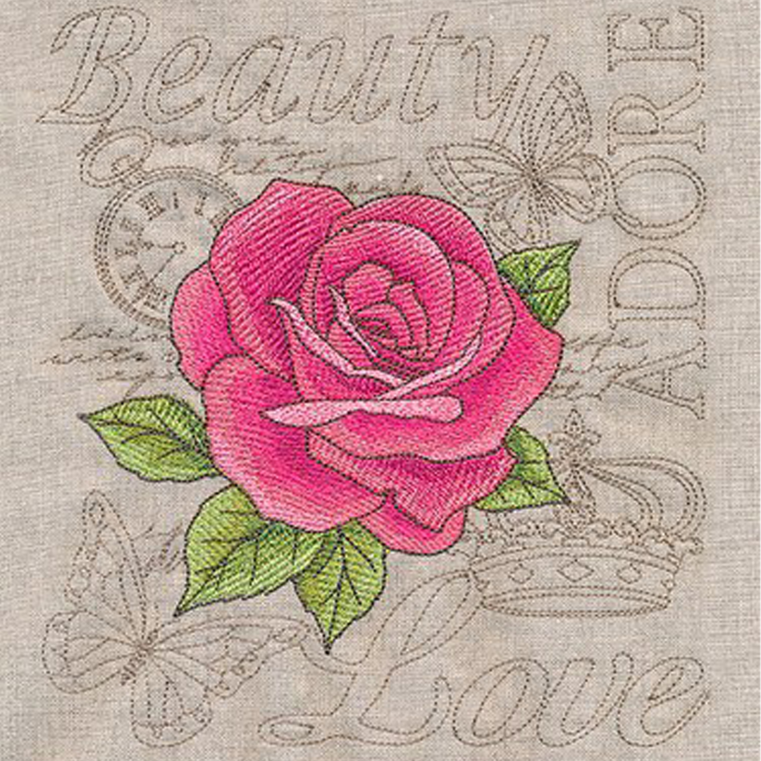Roronoa rose : Embroidery Design, Haddonfield EST Embroidery | Inspire ...