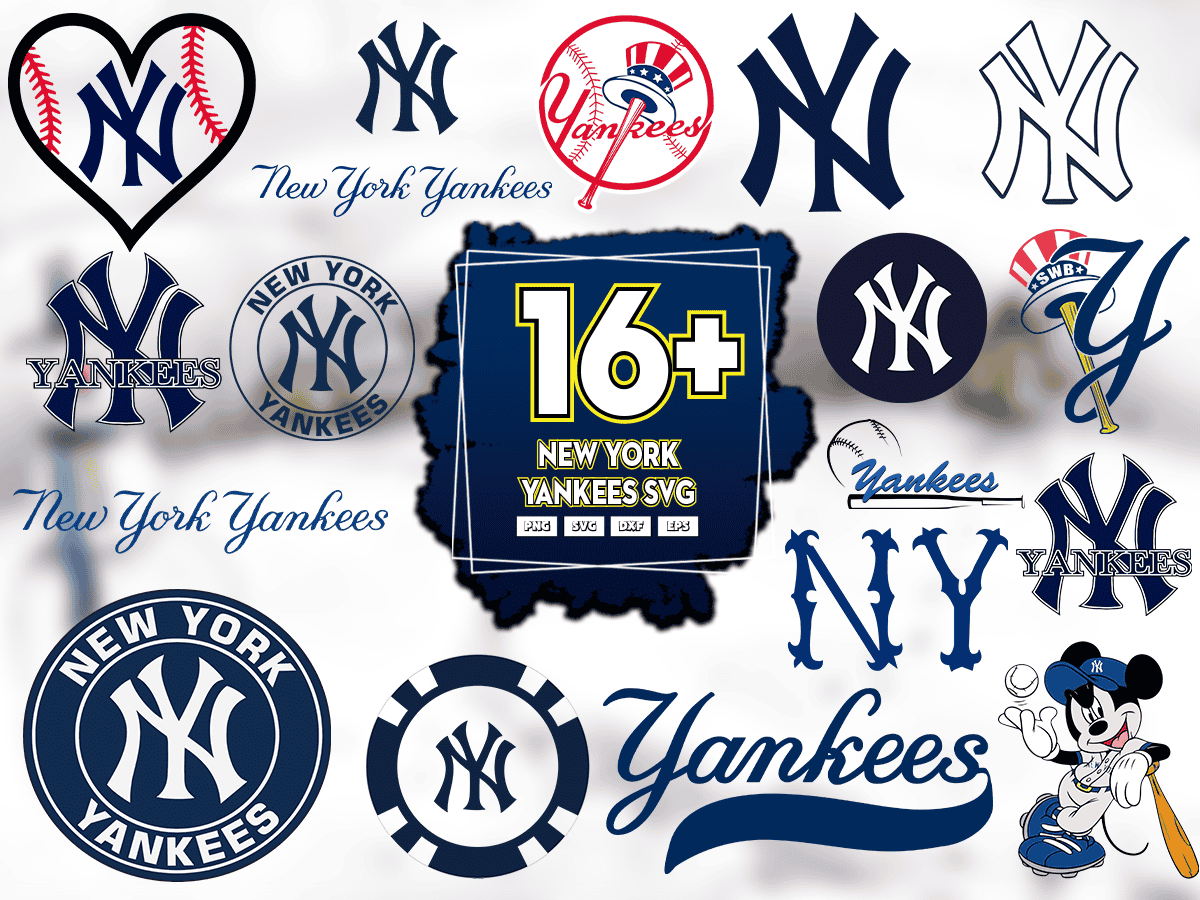 16 Files New York Yankees Svg Bundle, Yankees Svg, Yankees L | Inspire ...