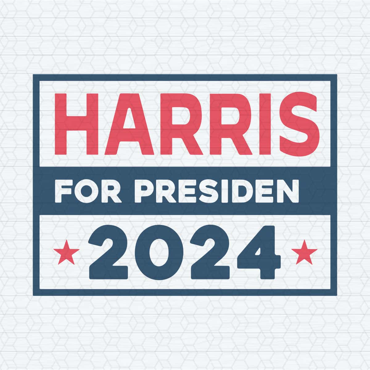 Harris For President 2024 Election SVG | Inspire Uplift