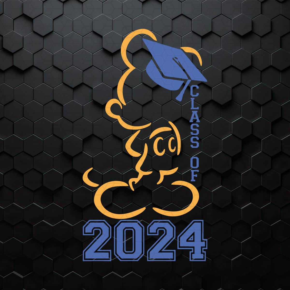 Disney Class Of 2024 Graduation SVG | Inspire Uplift