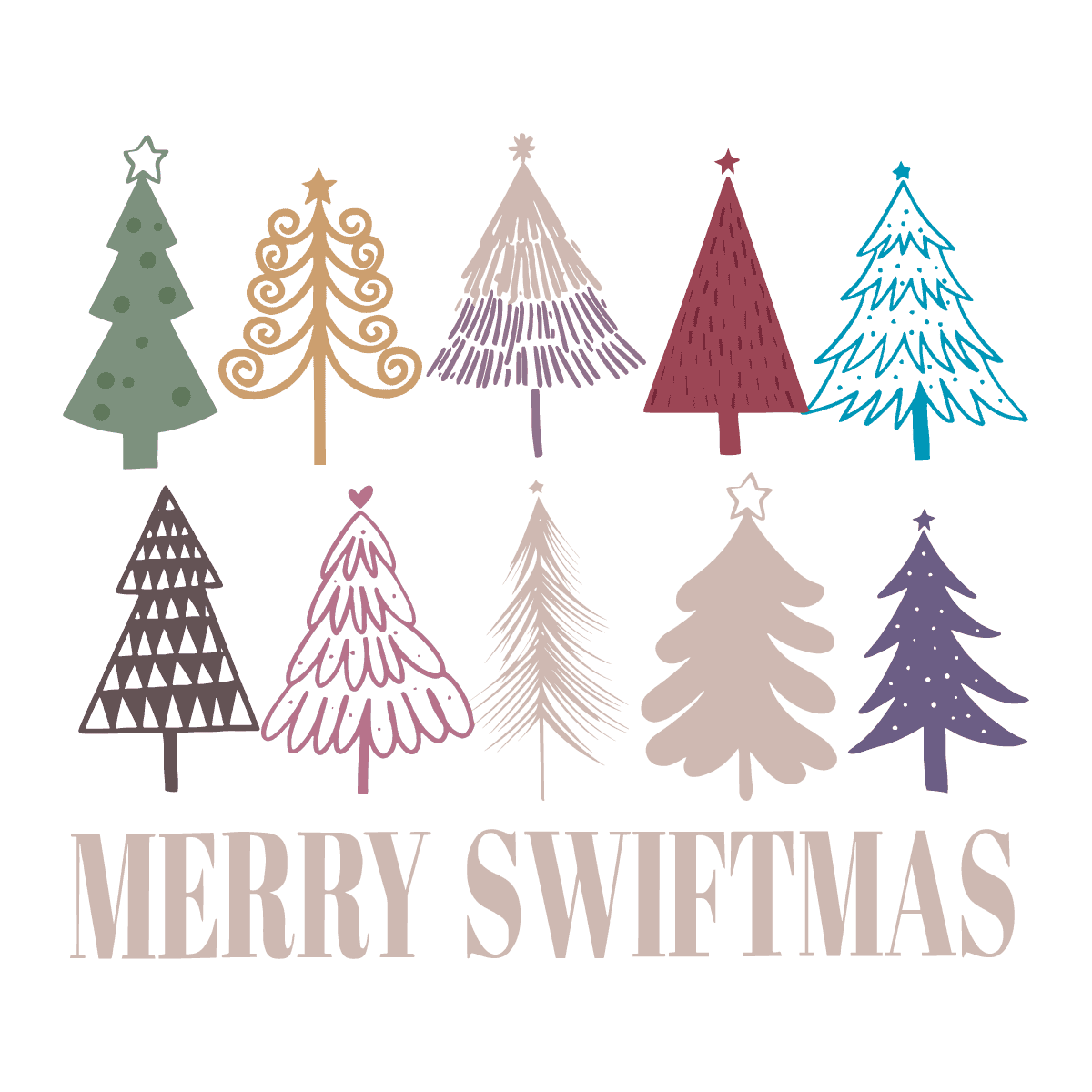 Merry Swiftmas Tree Taylor Version Svg Digital Cricut File, | Inspire ...