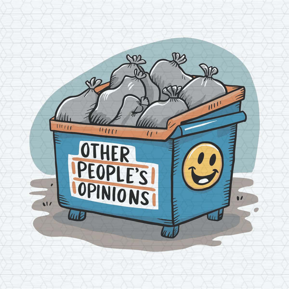 Other Peoples Opinions PNG, Sorry for Trauma Dumping SVG | Inspire Uplift