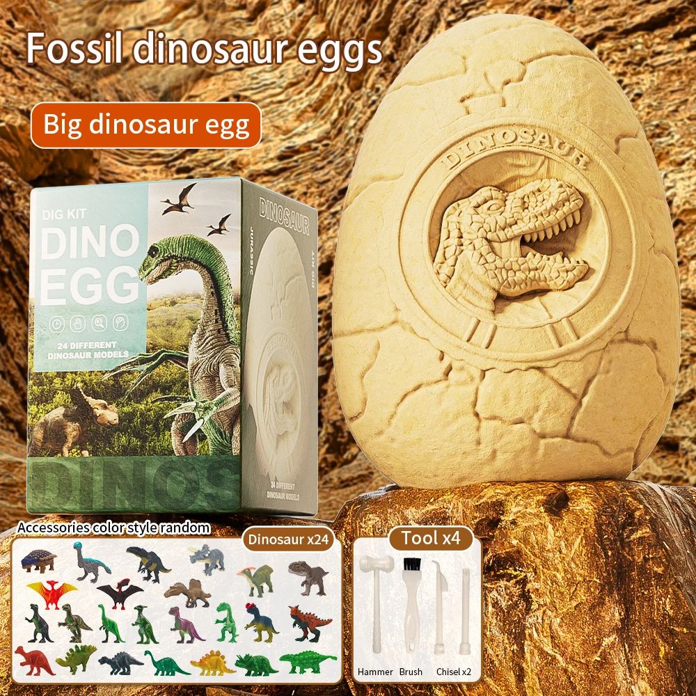 Dinosaur Eggs Dig Kit – Kids Archaeology Toy & Fossil Puzzle | Inspire ...