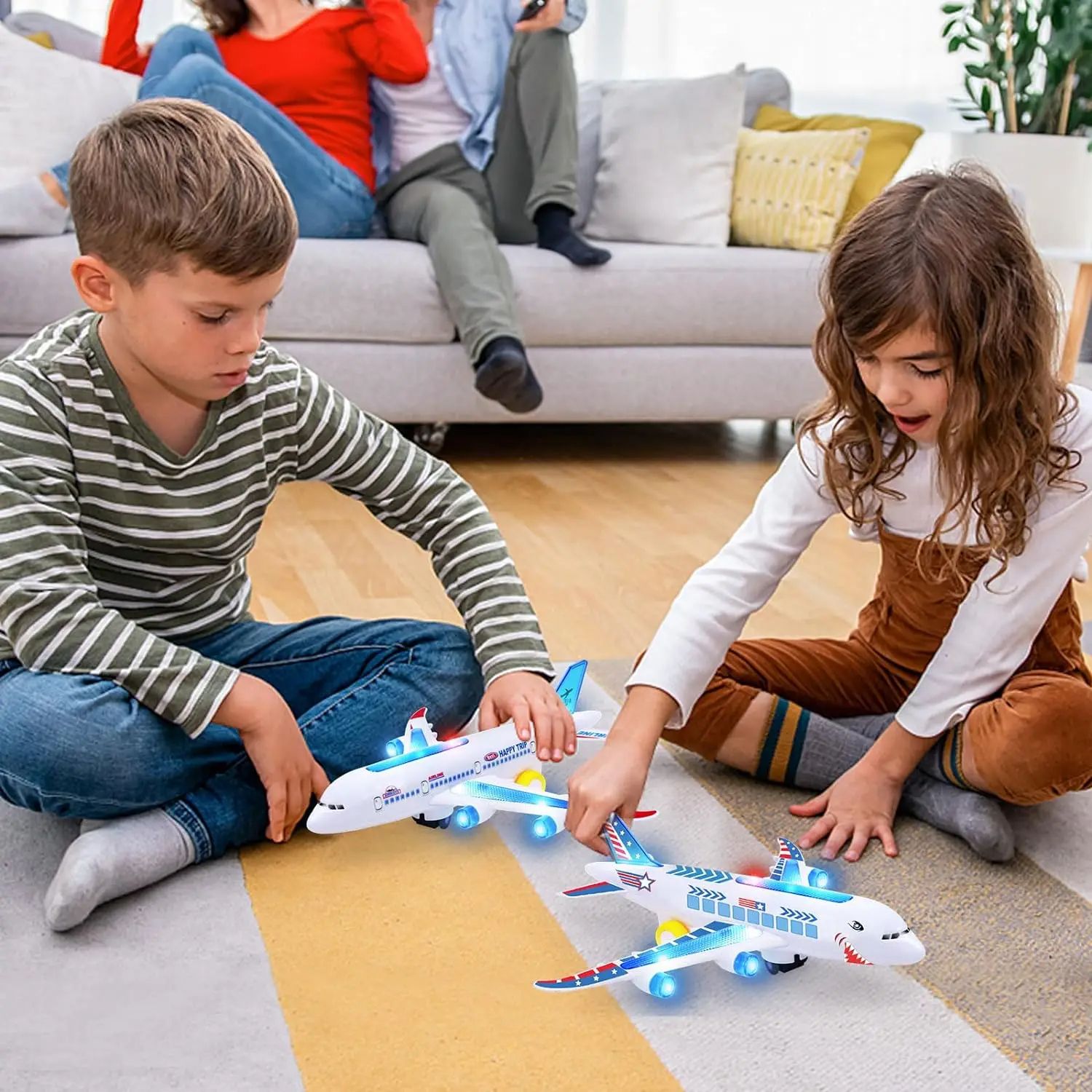 Electronic Aeroplane Toy with Music & Autopilot – Kids Gift | Inspire ...