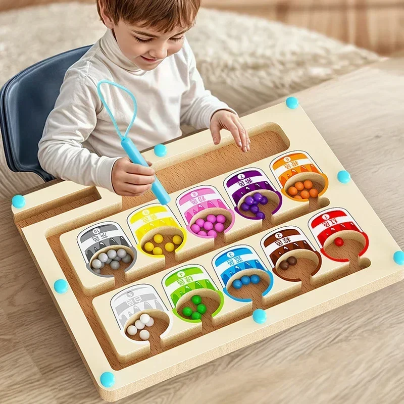 Montessori Magnetic Color Sorting Maze Educational Toys | Inspire Uplift