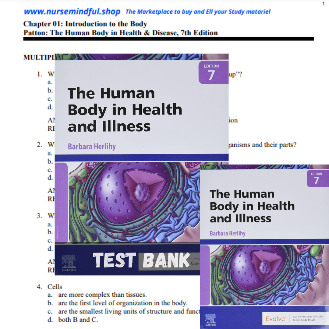The Human Body in Health and Illness 7th Edition By Barbara | Inspire ...