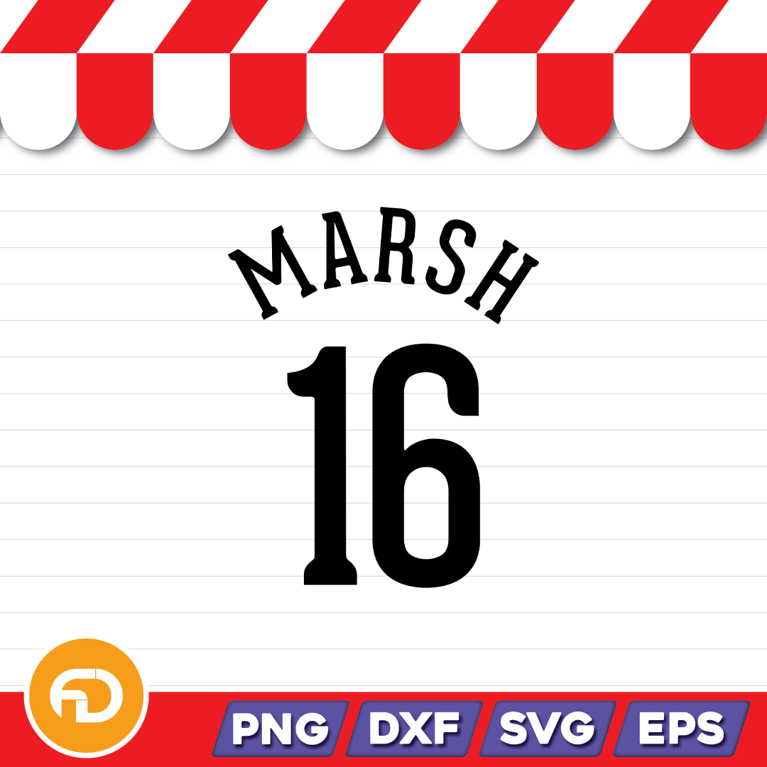 Marsh 16 SVG, PNG, EPS, DXF Digital Download | Inspire Uplift