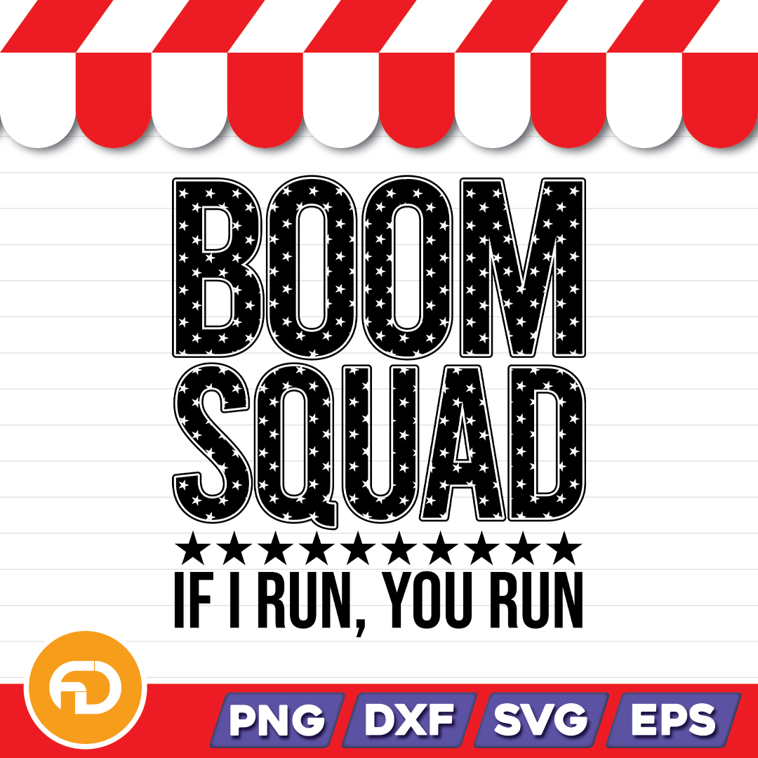 boom squad svg - Inspire Uplift