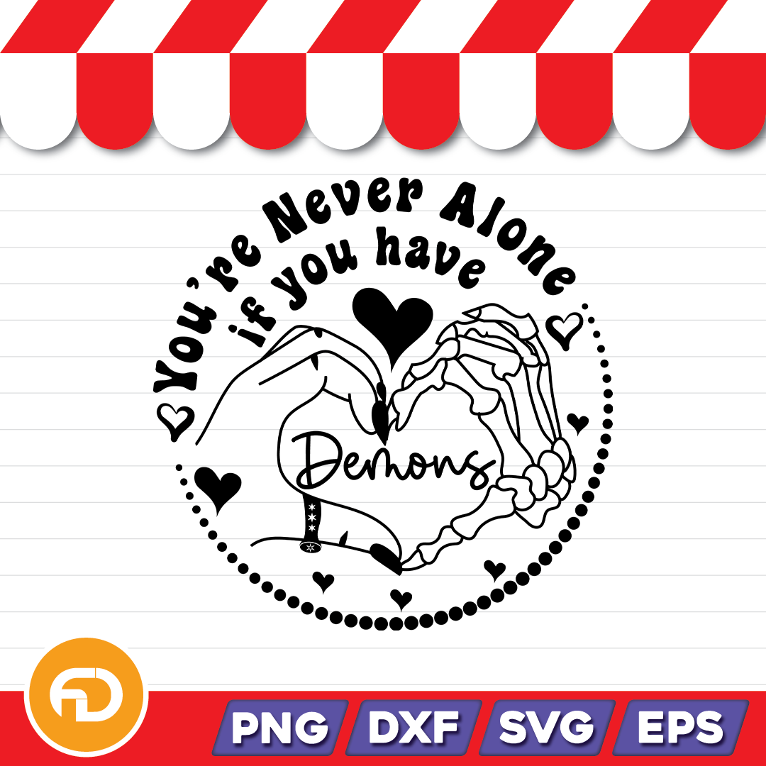 demons svg - Inspire Uplift