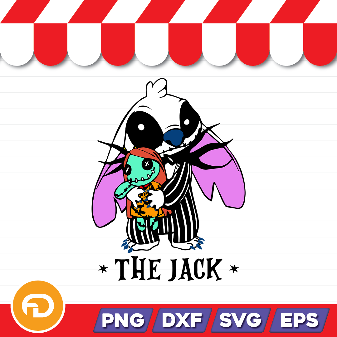 Stitch The Jack SVG, PNG, EPS, DXF Digital Download | Inspire Uplift