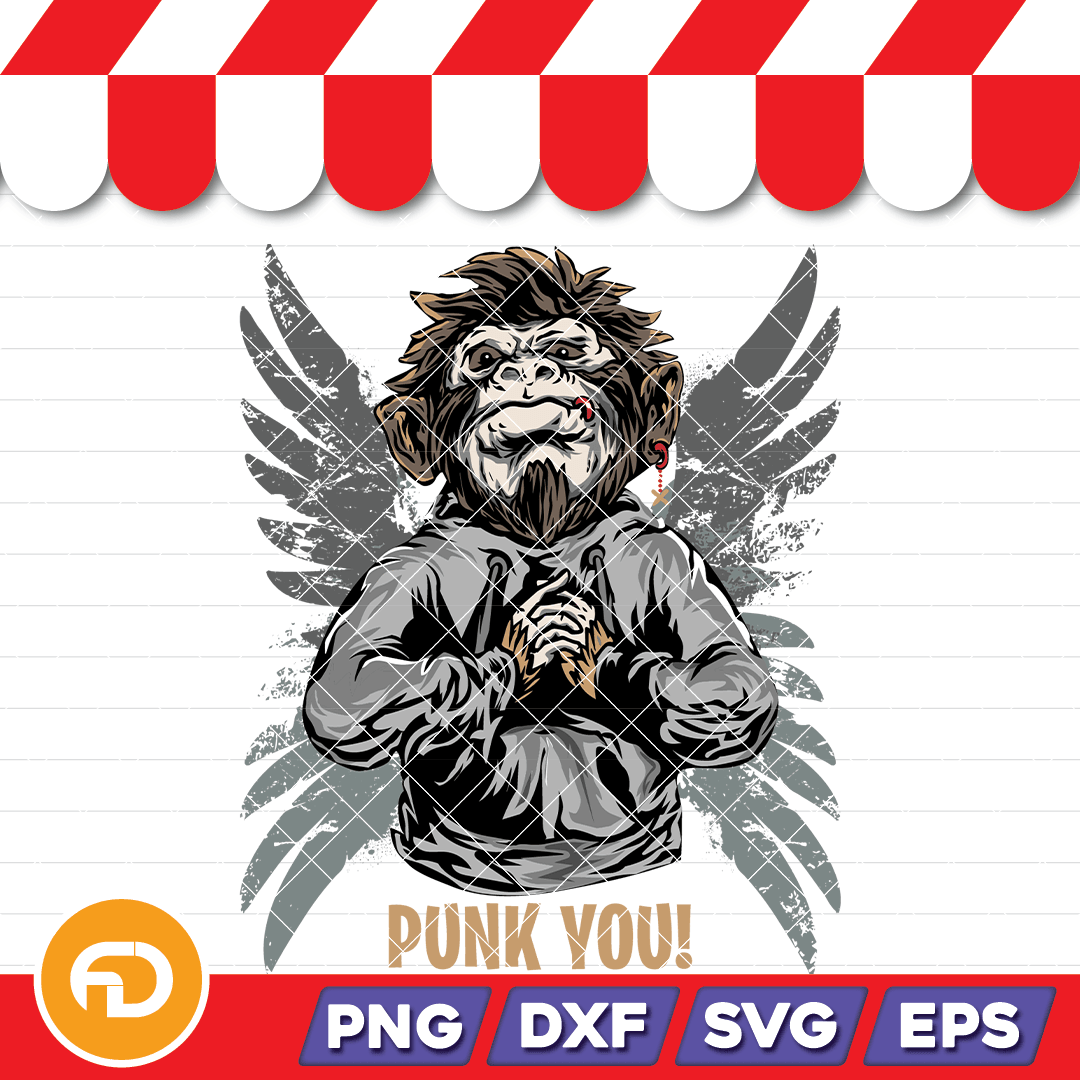 Punk You Svg, Png, Eps, Dxf Digital Download | Inspire Uplift