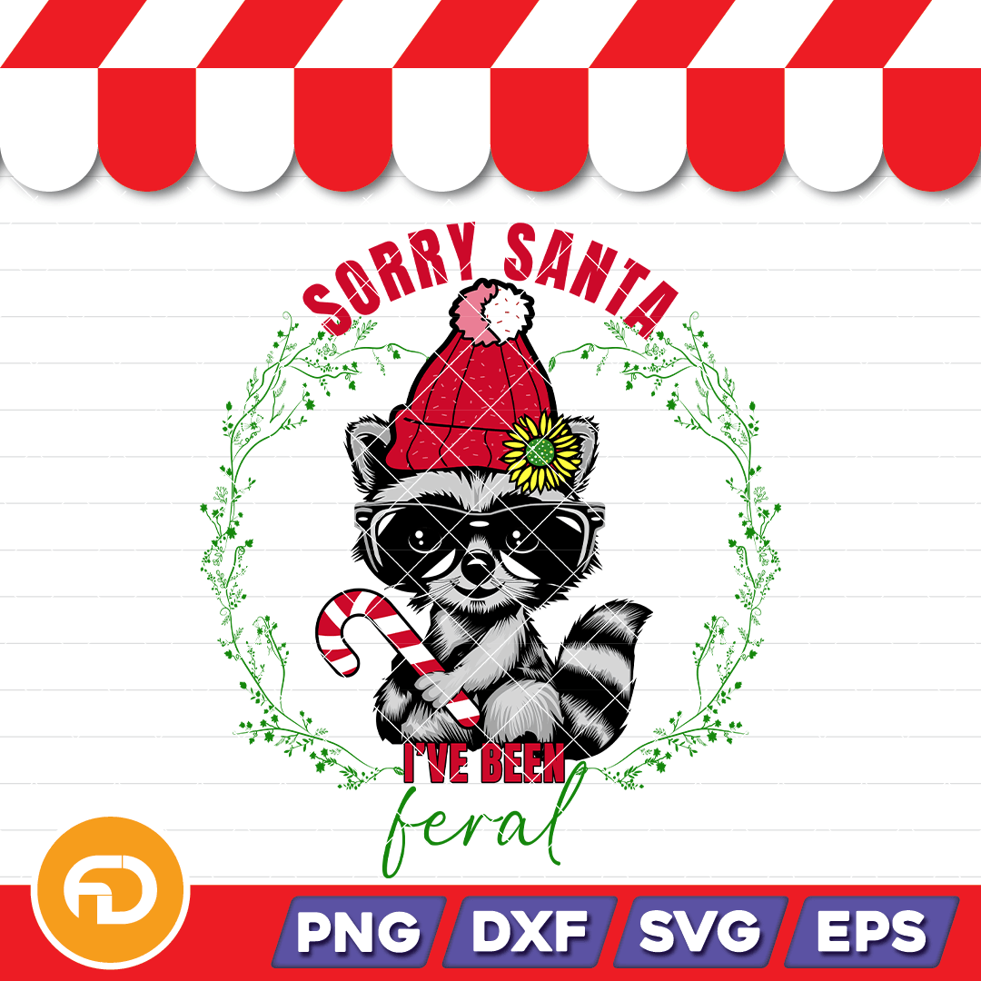 Sorry Santa Svg, Png, Eps, Dxf Digital Download | Inspire Uplift