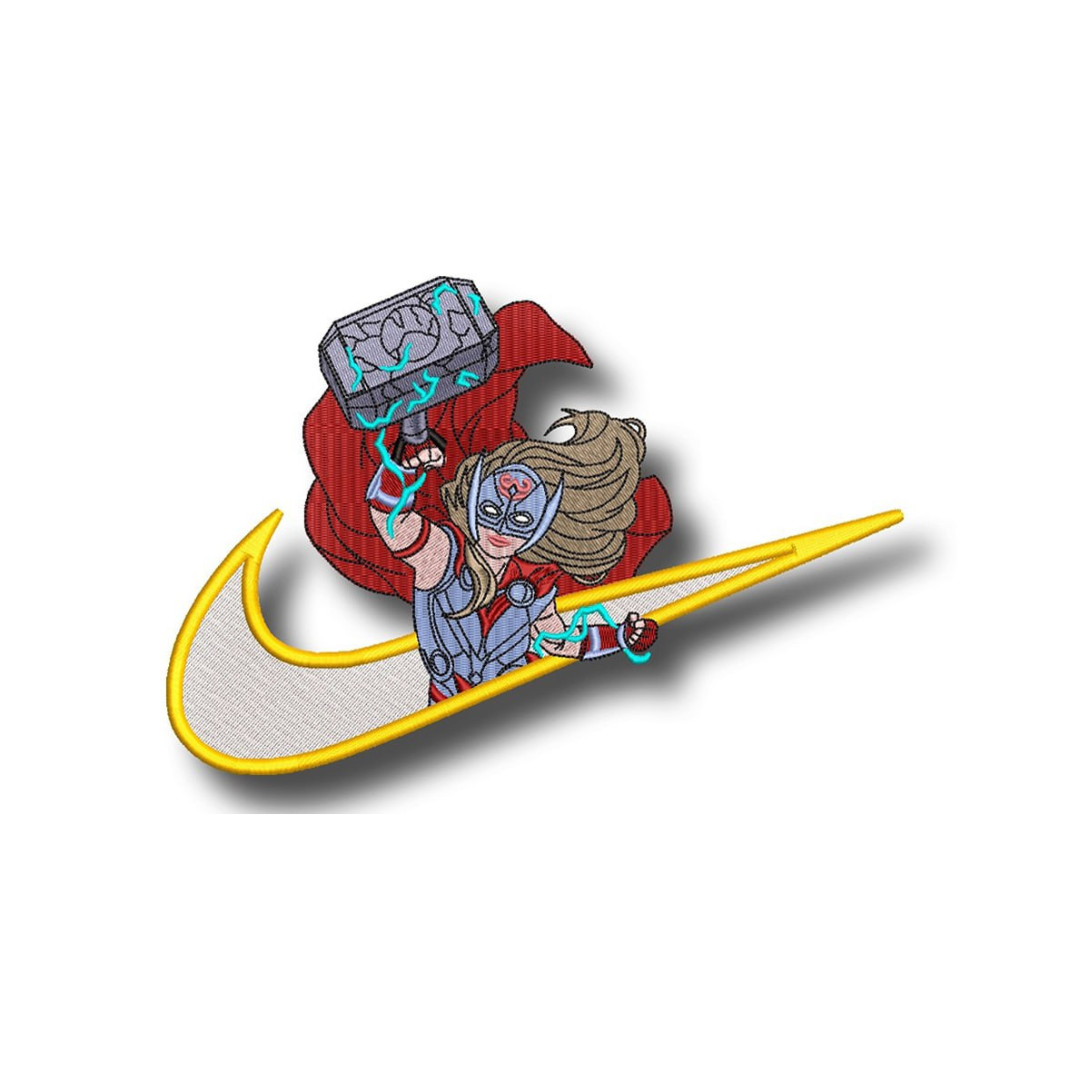 NIKE THOR Swords : Kokushibo Embroidery Design,Demon Slayer | Inspire ...