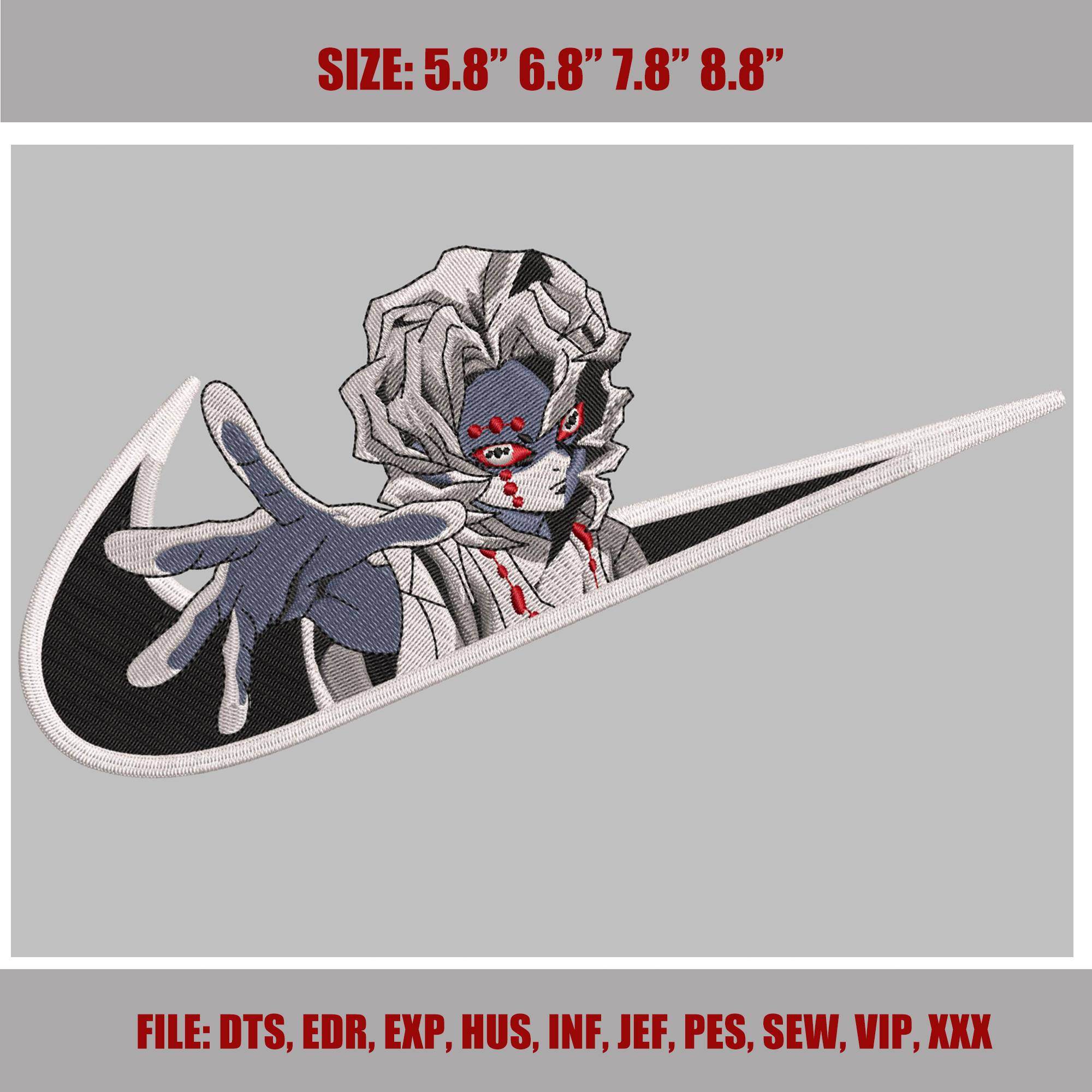 RUI Anime Embroidery Design, Machine Embroidery Design Files | Inspire ...