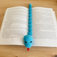 Crochet Pattern Bookmark Snake - PDF Crochet Pattern - Handm | Inspire ...