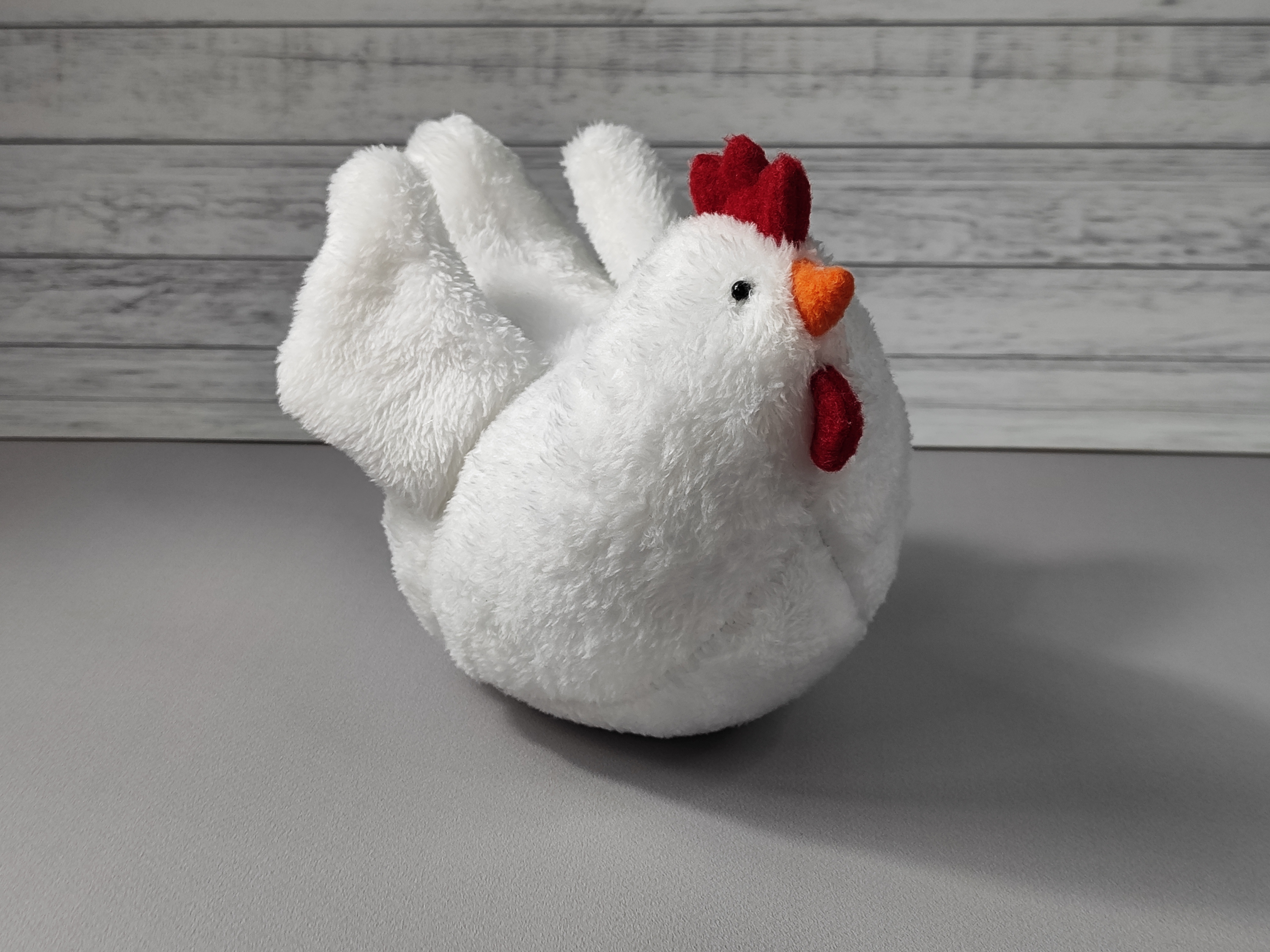 PDF Chicken sewing pattern- white hen fabric chicken toy -se | Inspire ...