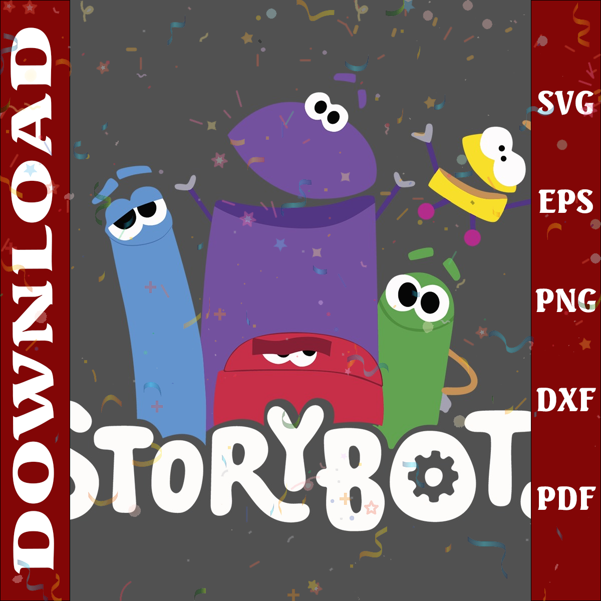 Storybots Svg, Trending Svg, Ask the StoryBots Svg, StoryBot | Inspire ...