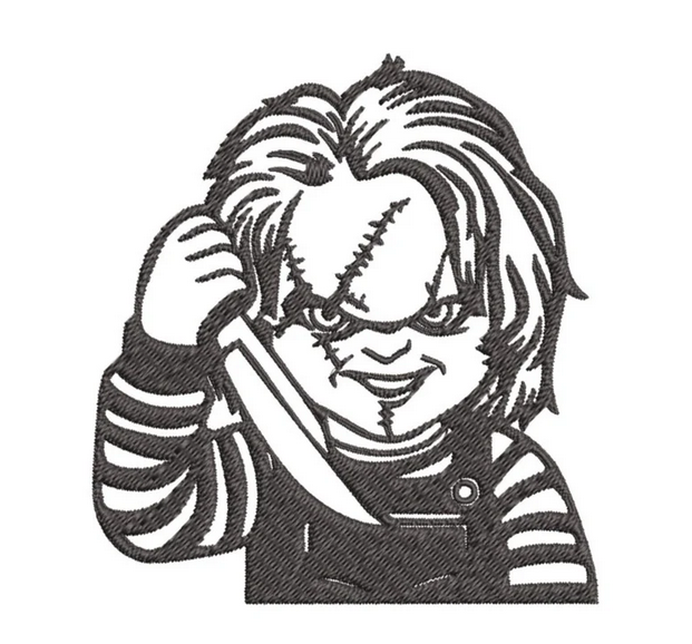 Embroidery File - Chucky Design | Inspire Uplift
