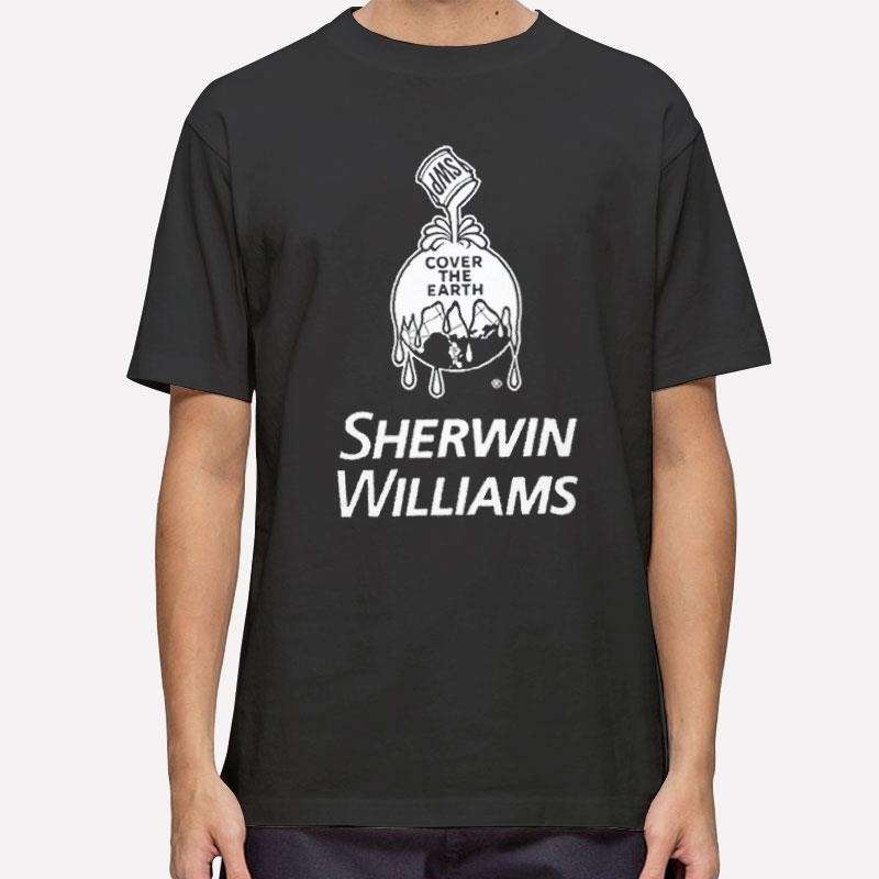 Sherwin Williams Cover the Earth T Shirt | Inspire Uplift