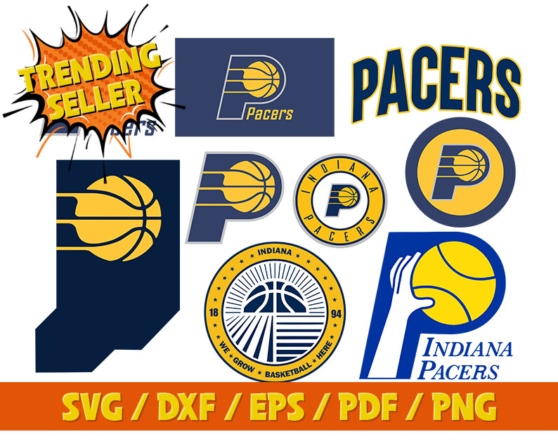 Indiana Pacers svg, Pacers Basketball SVG, Pacers Team lover - Inspire ...