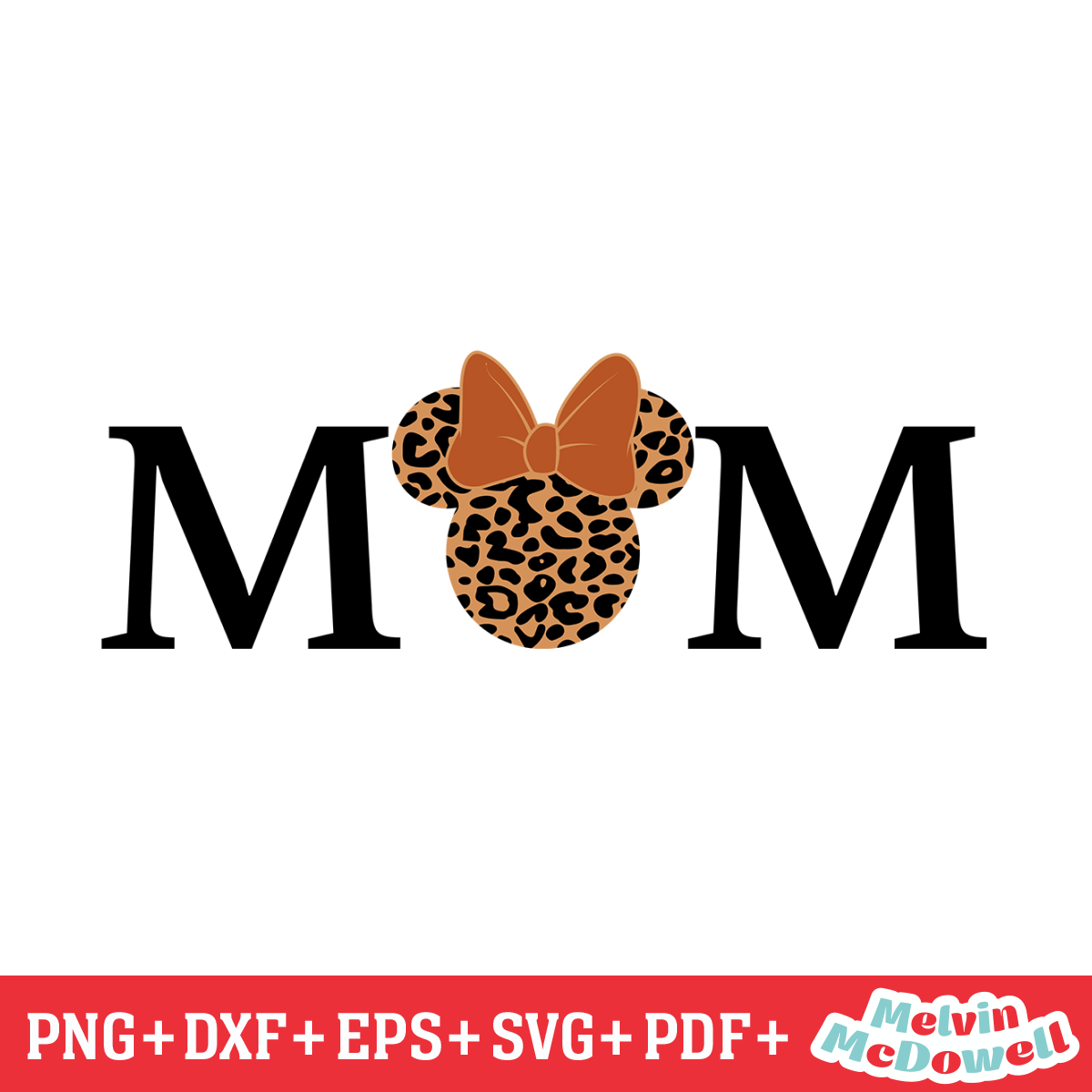 Disney Mom Minnie Leopard Head SVG, Disney Svg ,Disney Micke | Inspire ...