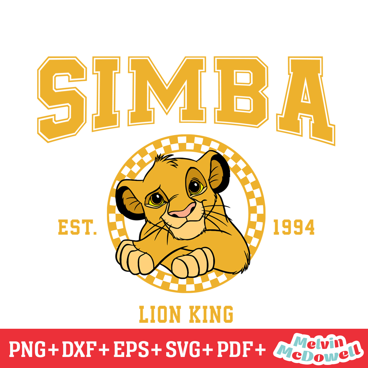 Disney Simba The Lion King Est 1994 SVG, Disney Svg ,Disney | Inspire ...